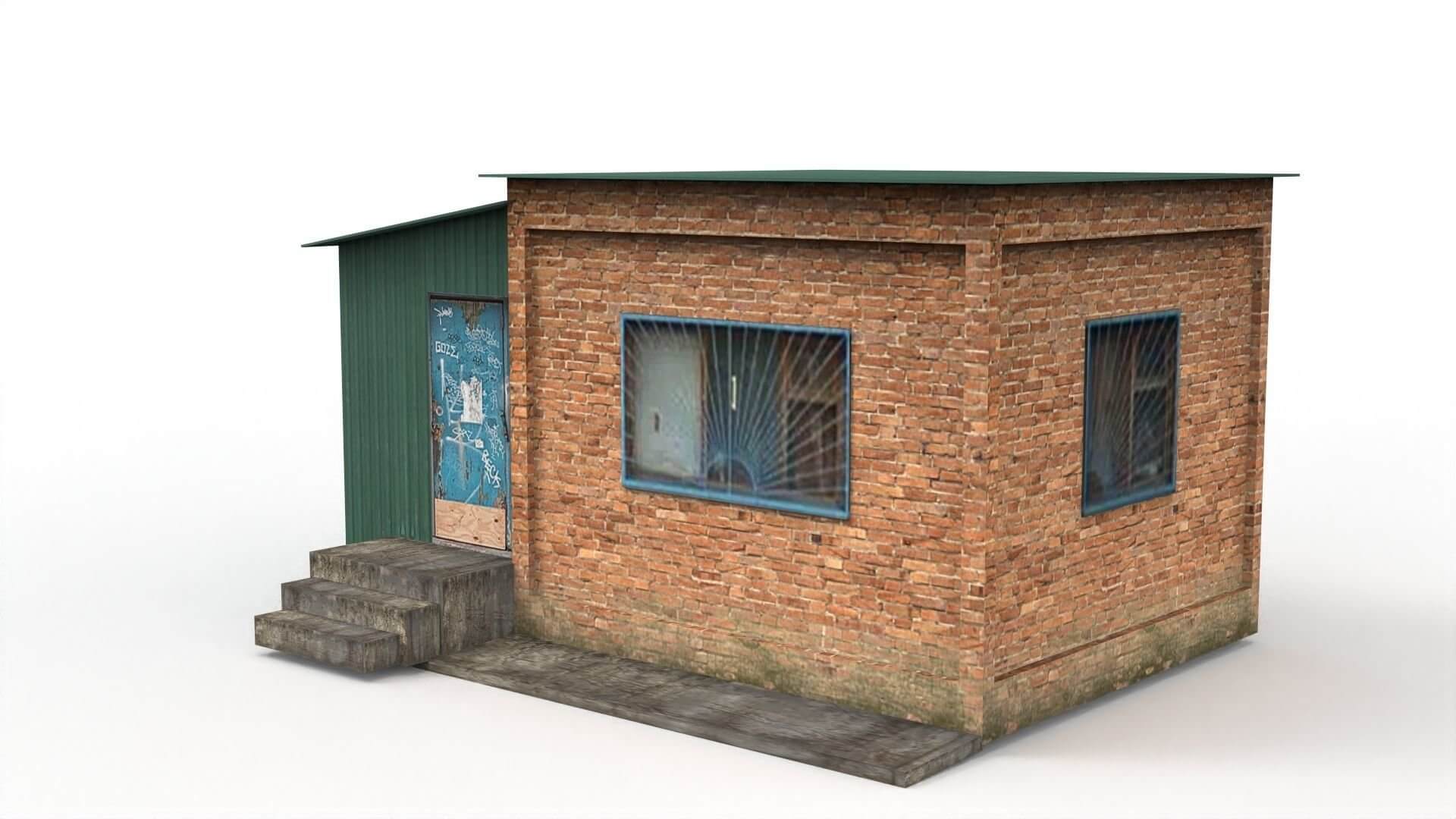 Railway Booth - 3D Model by denlog