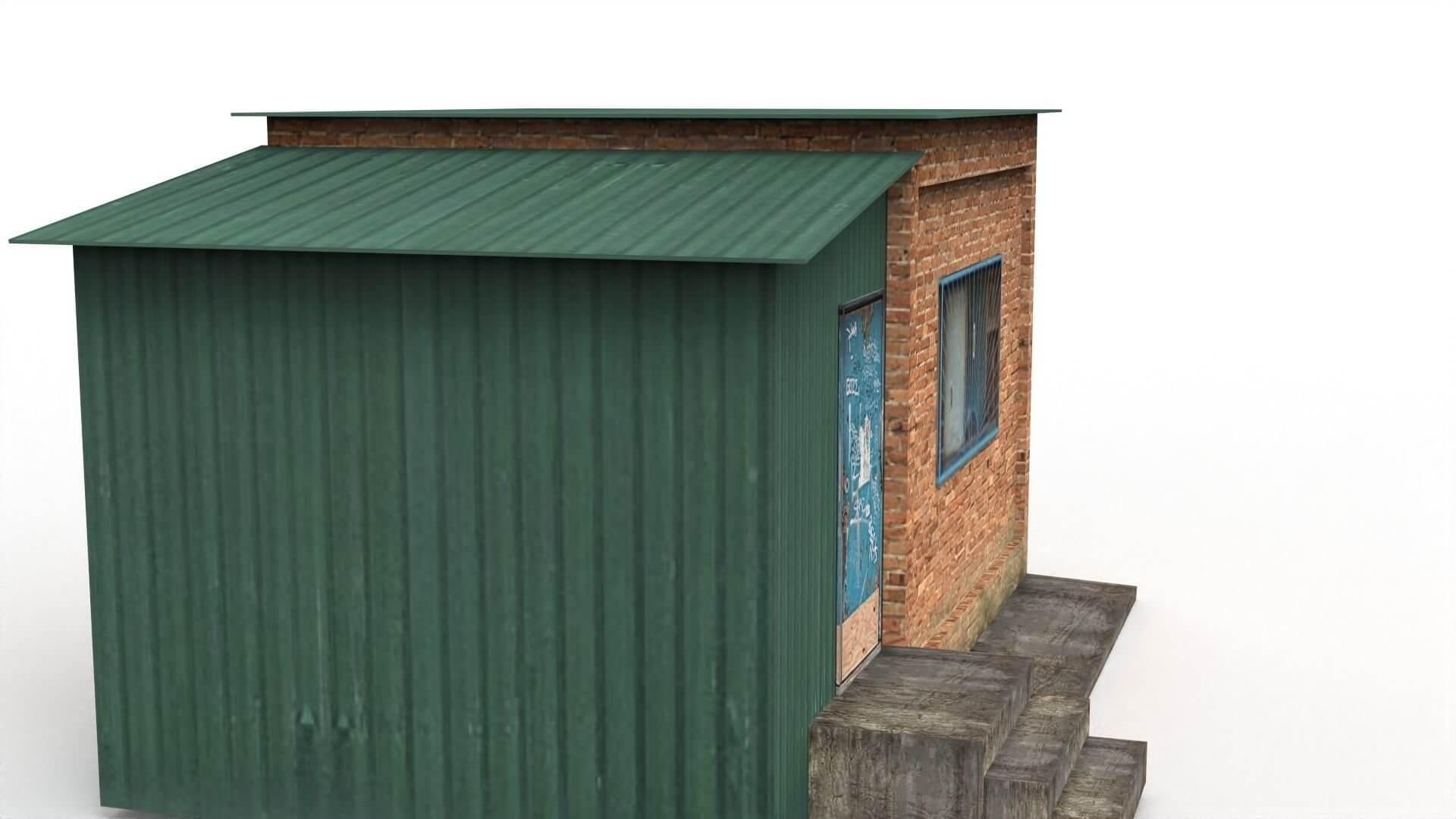 Railway Booth - 3D Model by denlog