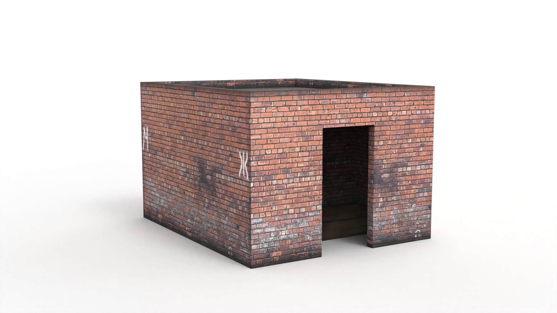 Roadside Toilet - 3D Model by denlog