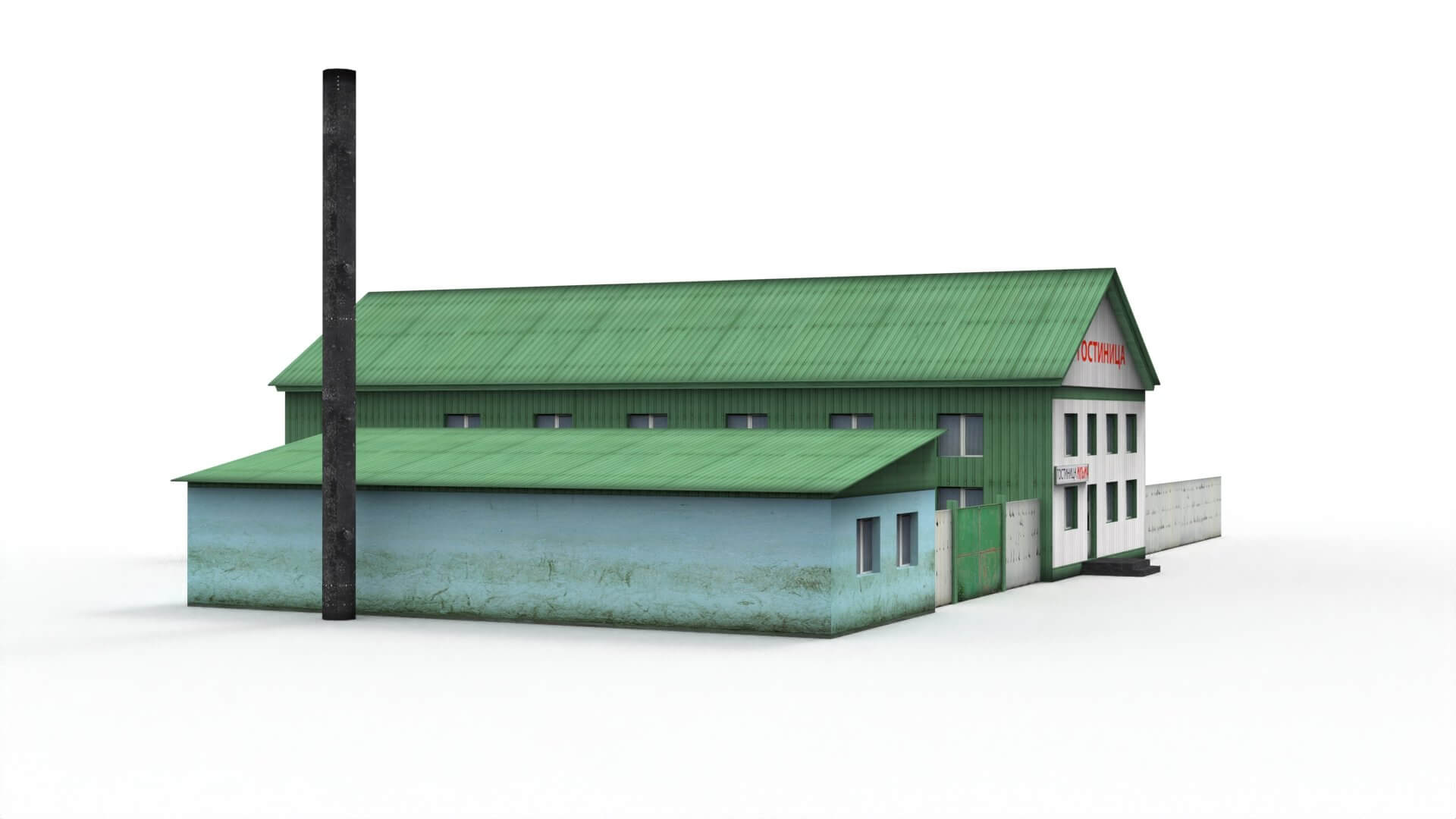 Russian Motel - 3D Model by denlog