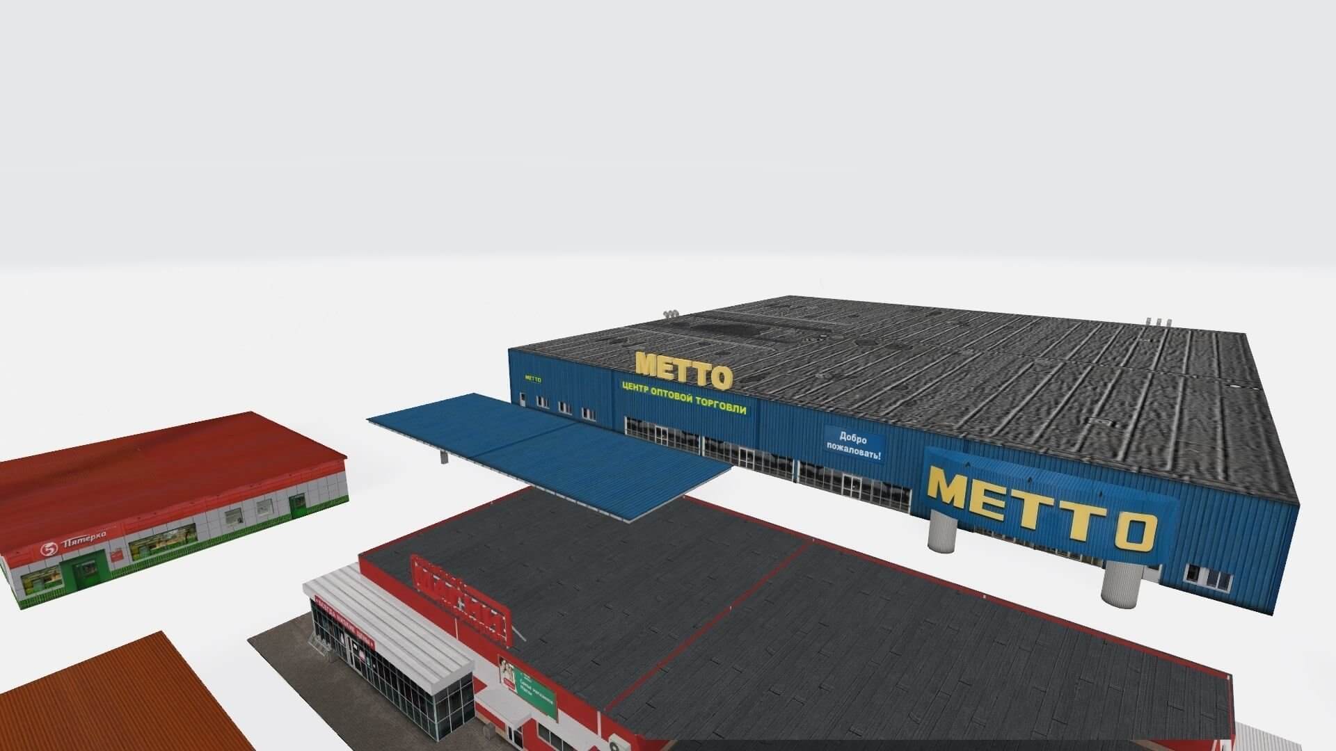 Russian Shop Pack - 3D Model by denlog