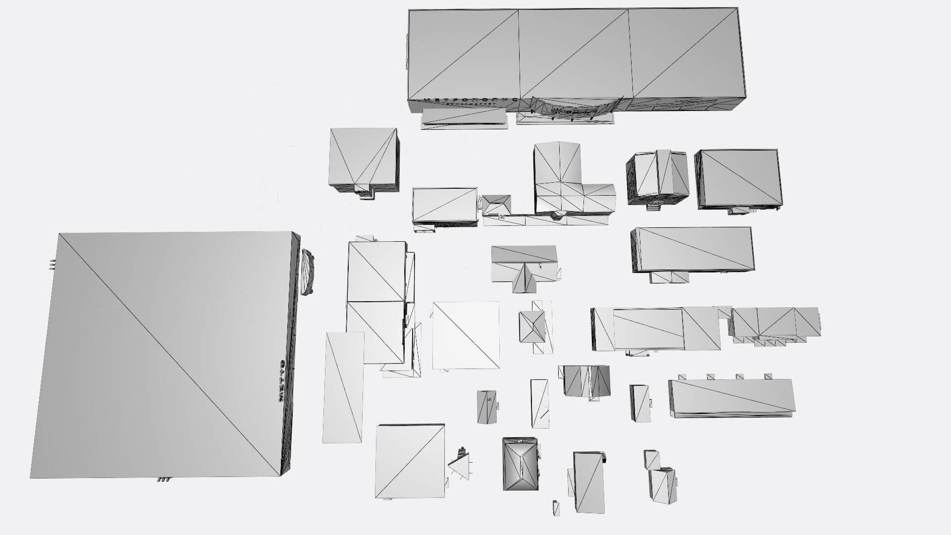 Russian Shop Pack - 3D Model by denlog