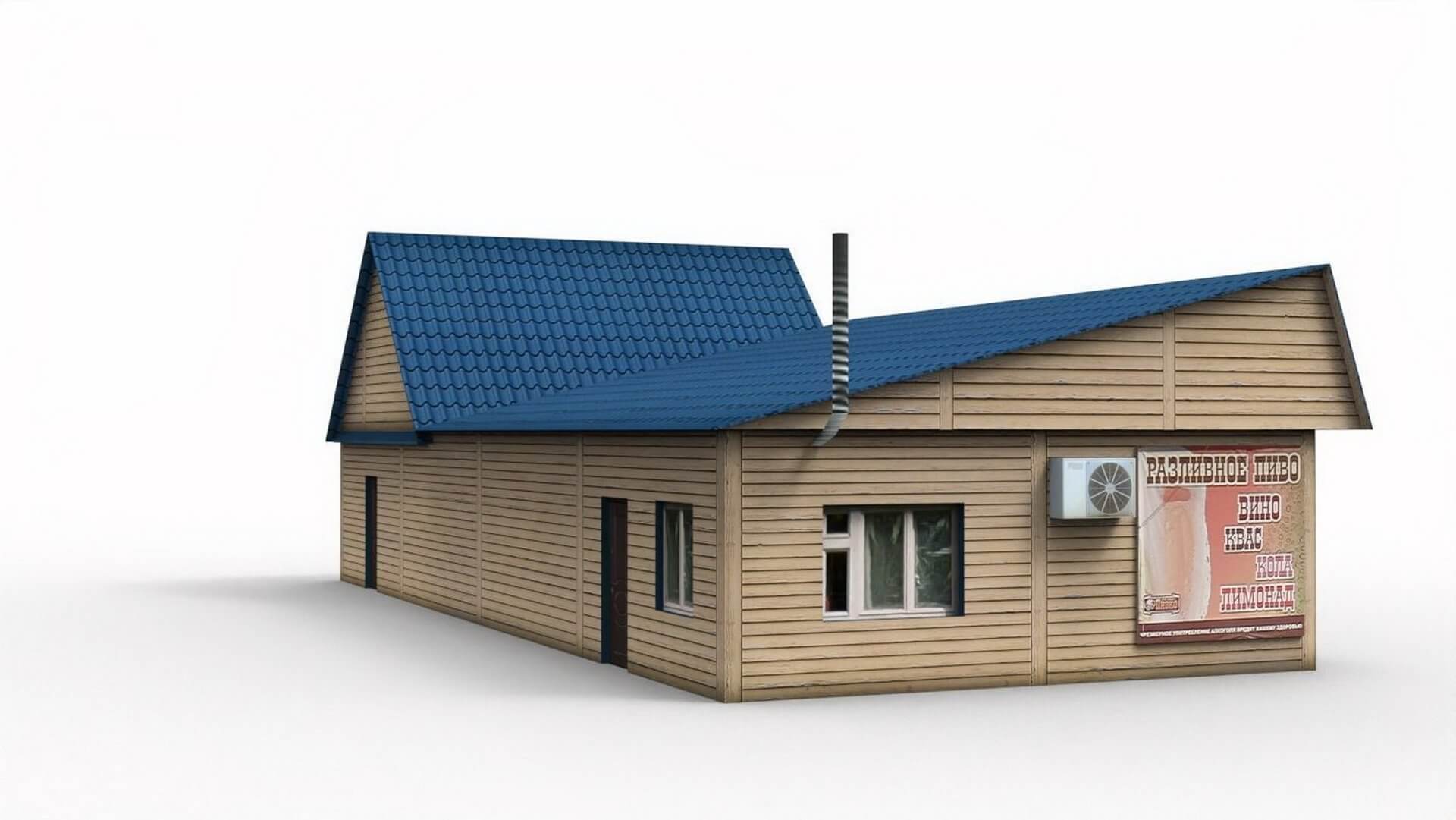 Russian Shop - 3D Model by denlog