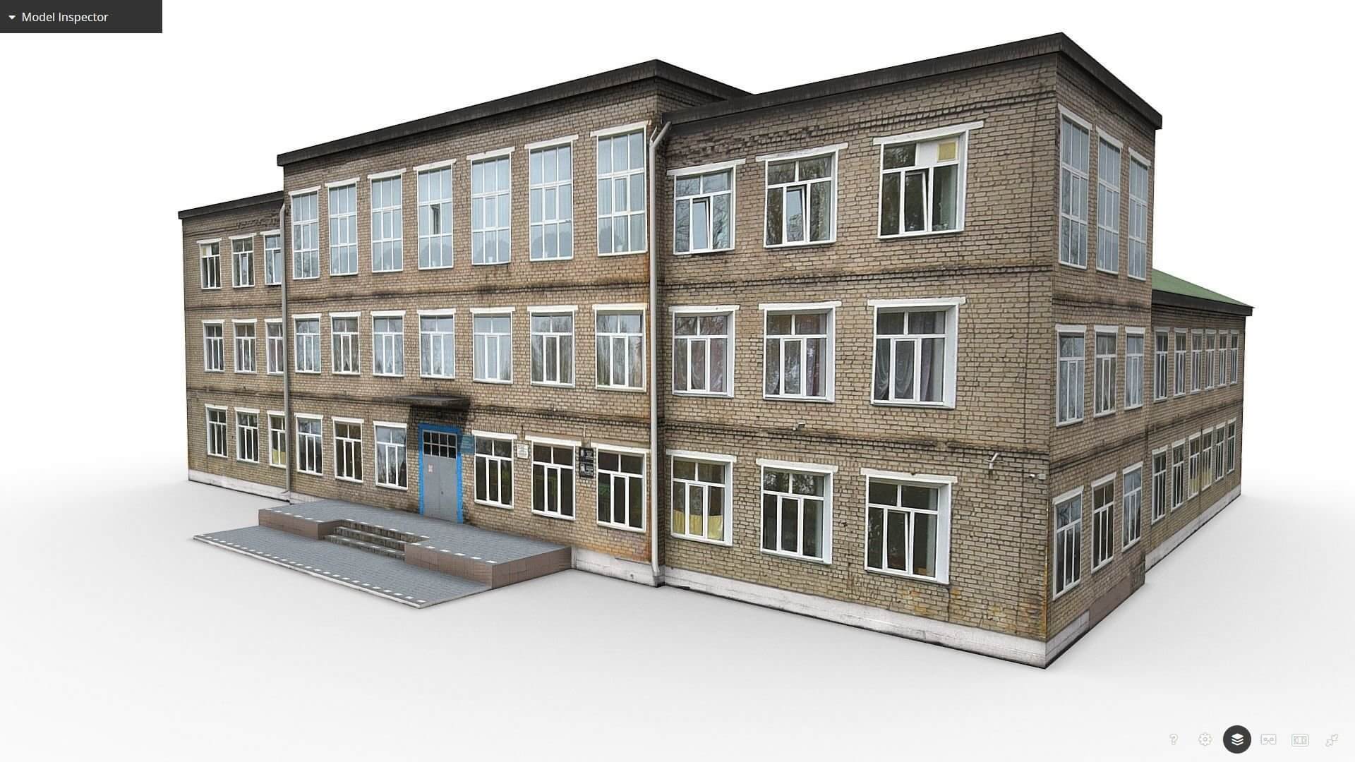 School - 3D Model by denlog