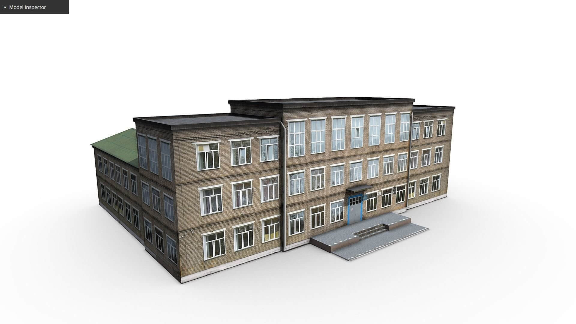 School - 3D Model by denlog