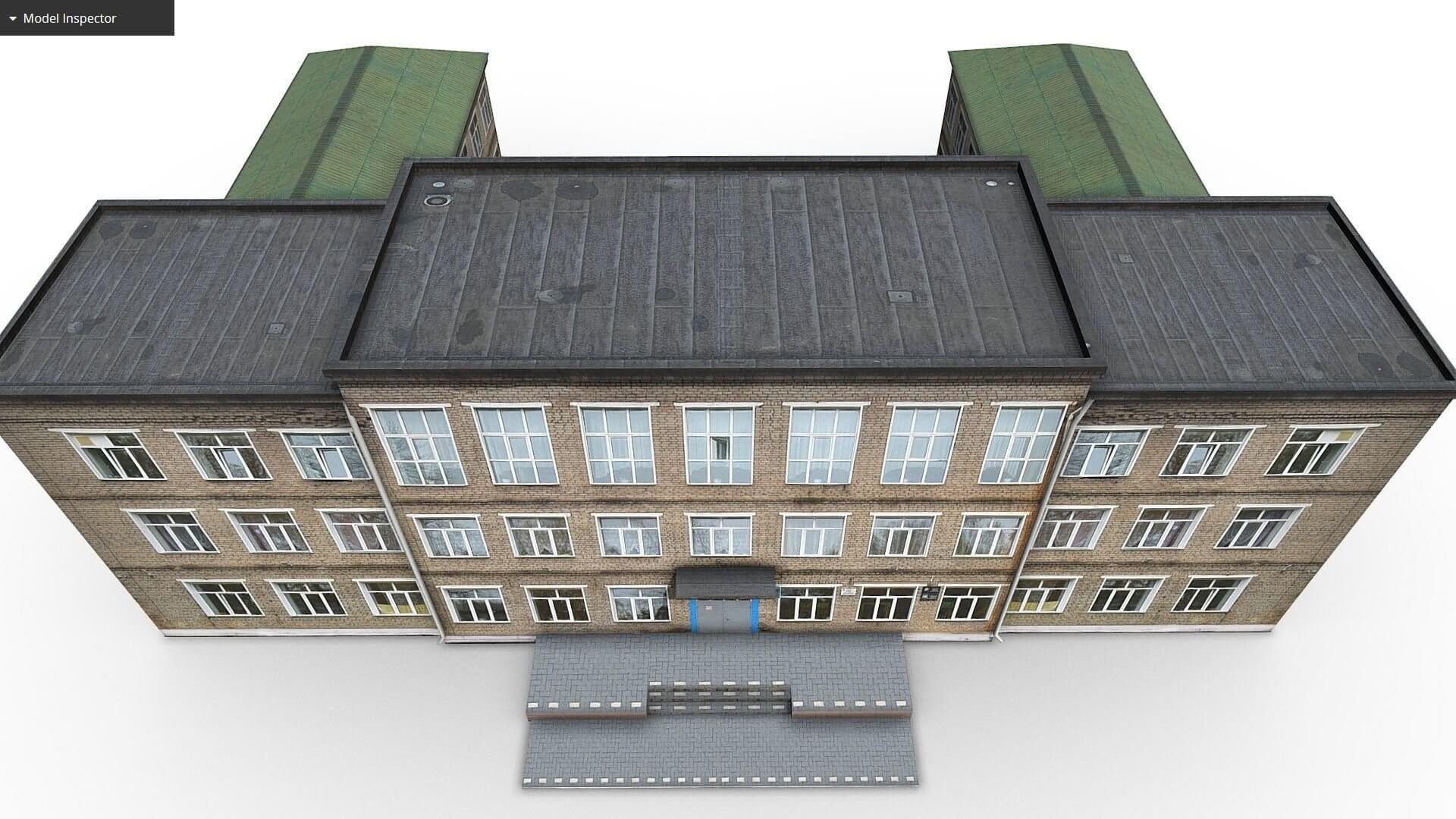 School - 3D Model by denlog