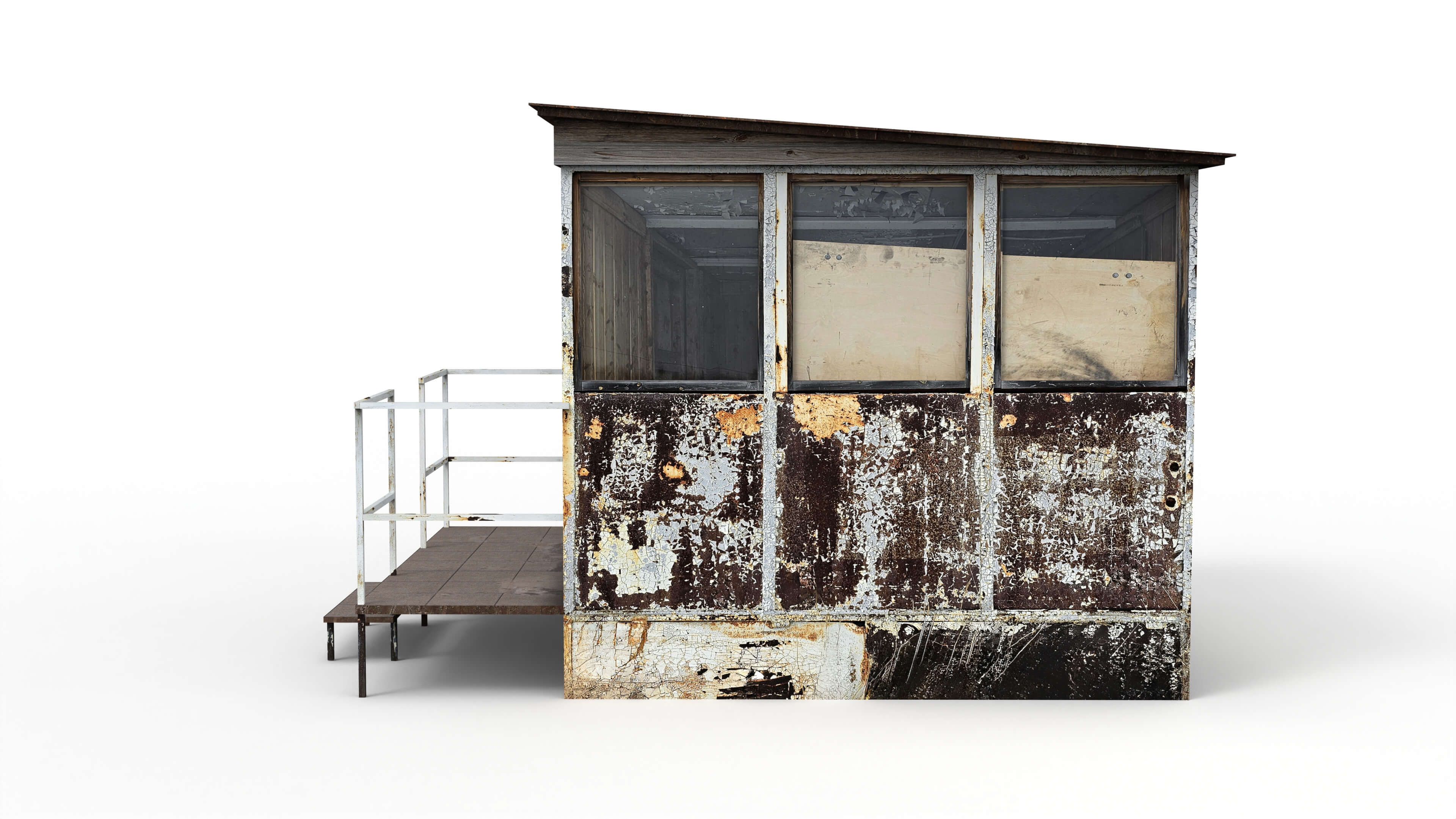 Security Booth 3d Model By Denlog 4168
