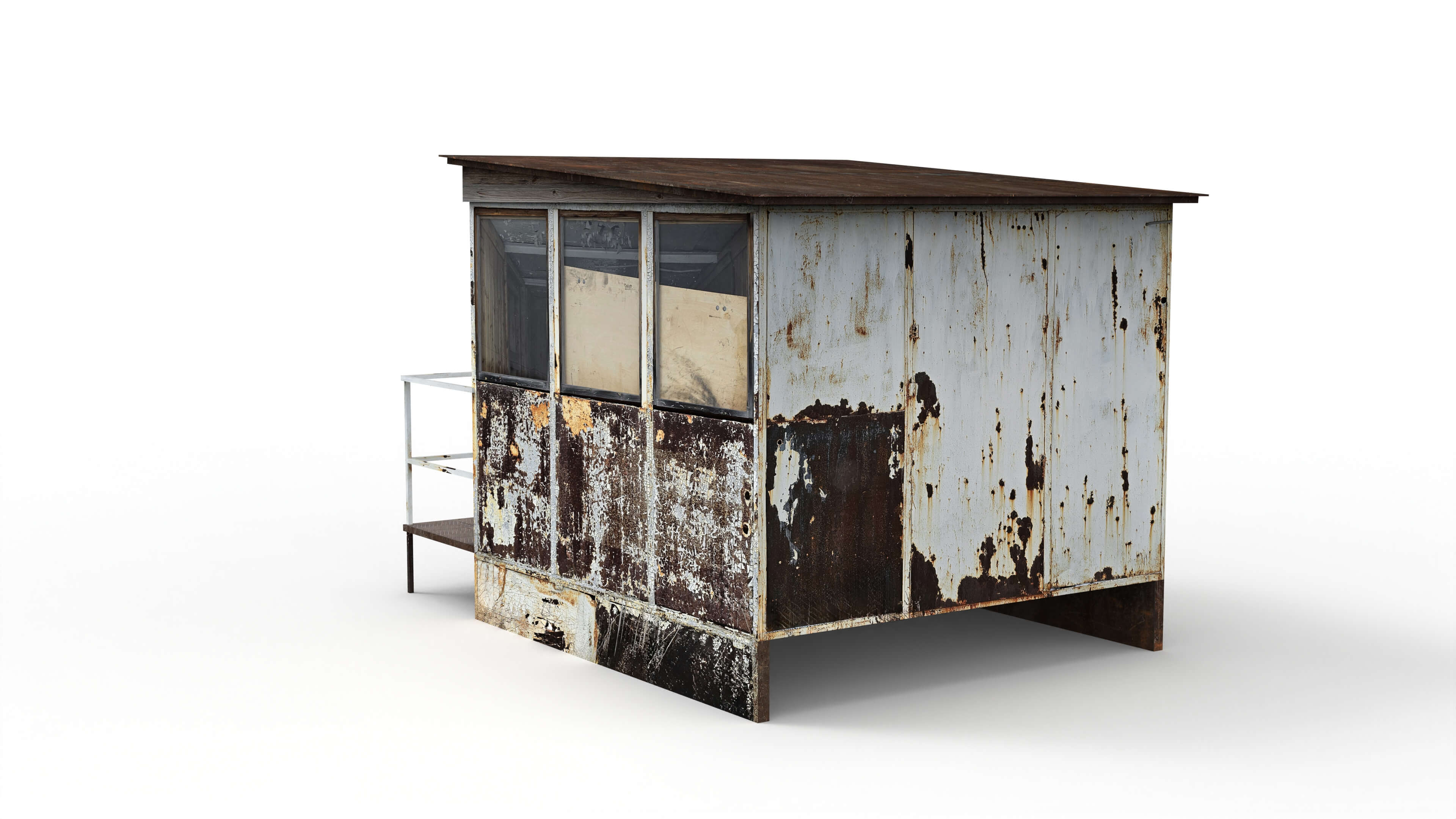 Security Booth - 3D Model by denlog