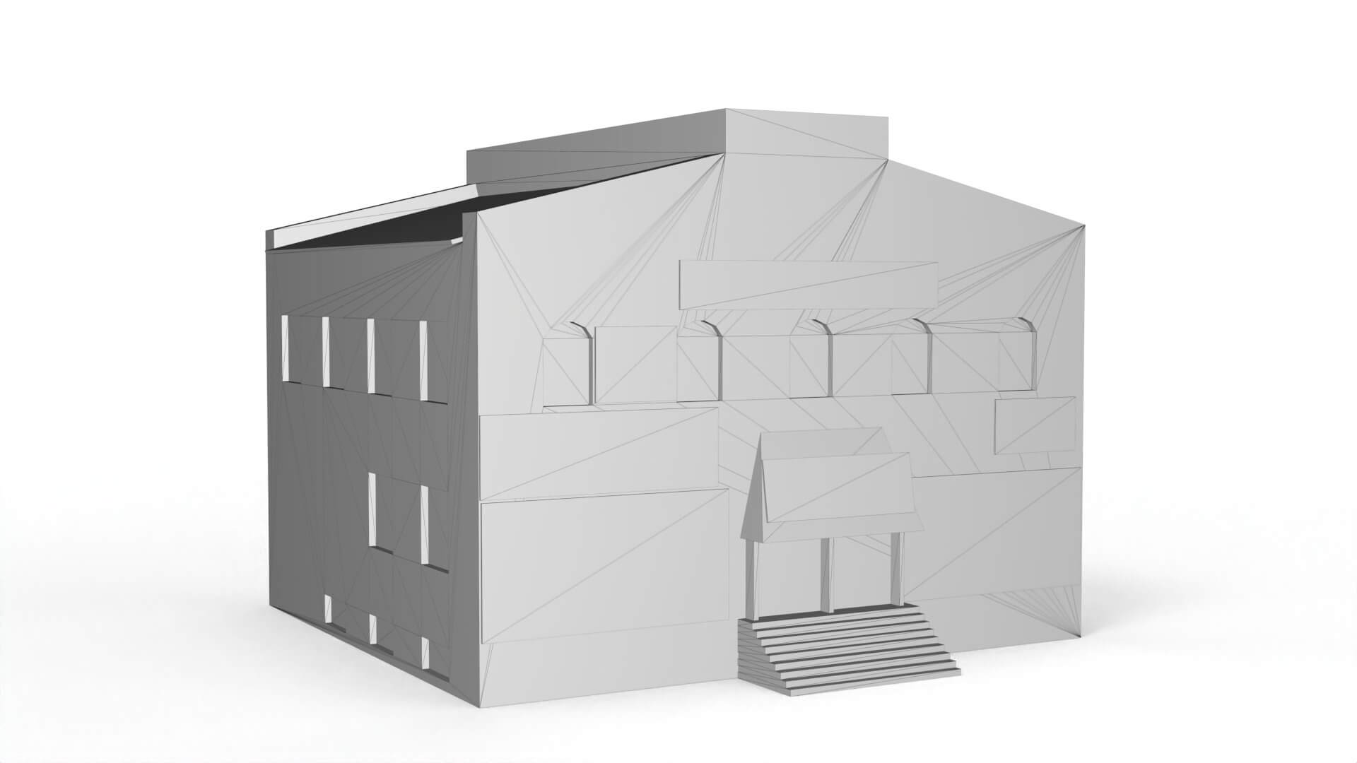 Shopping Center - 3D Model by denlog