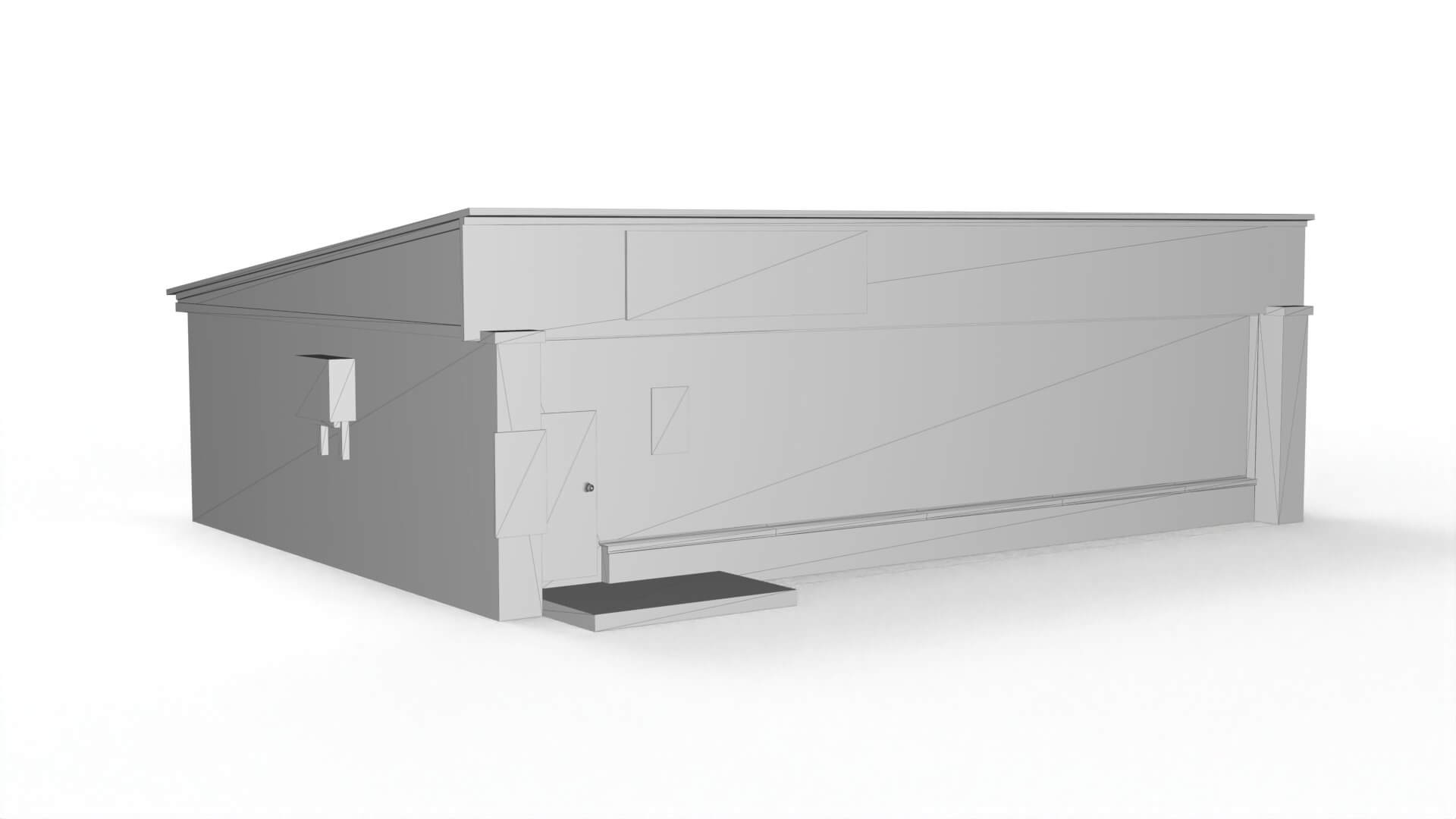 Soviet Village Shop - 3D Model by denlog