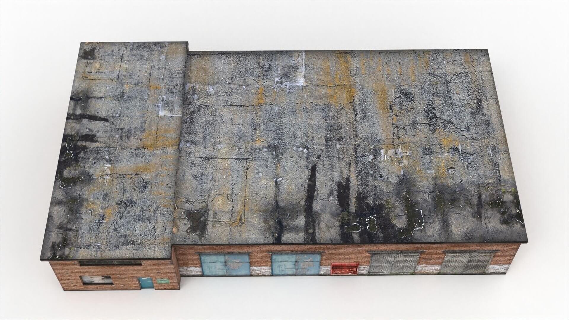 Tractor Garage - 3D Model by denlog