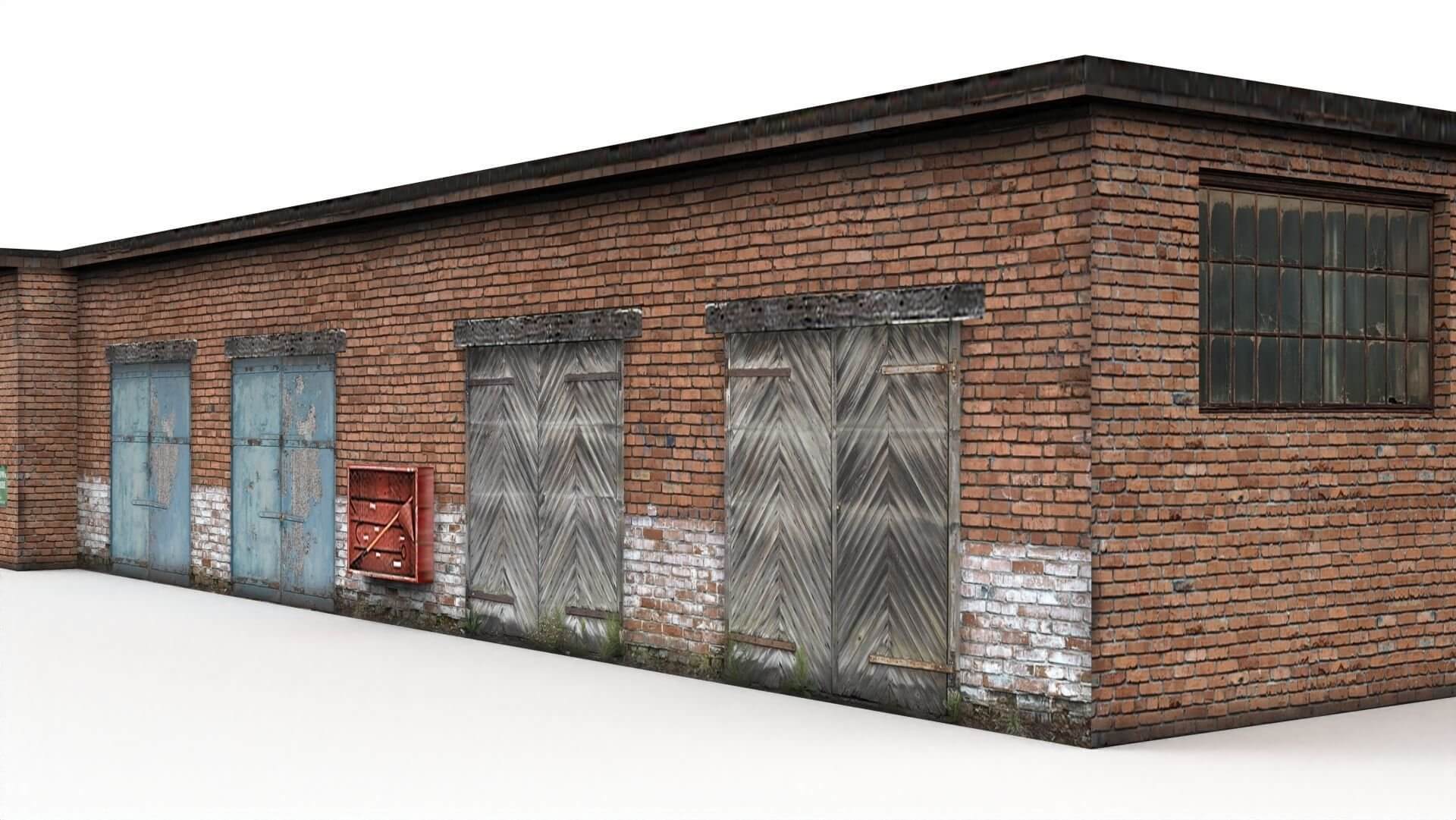 Tractor Garage - 3D Model by denlog
