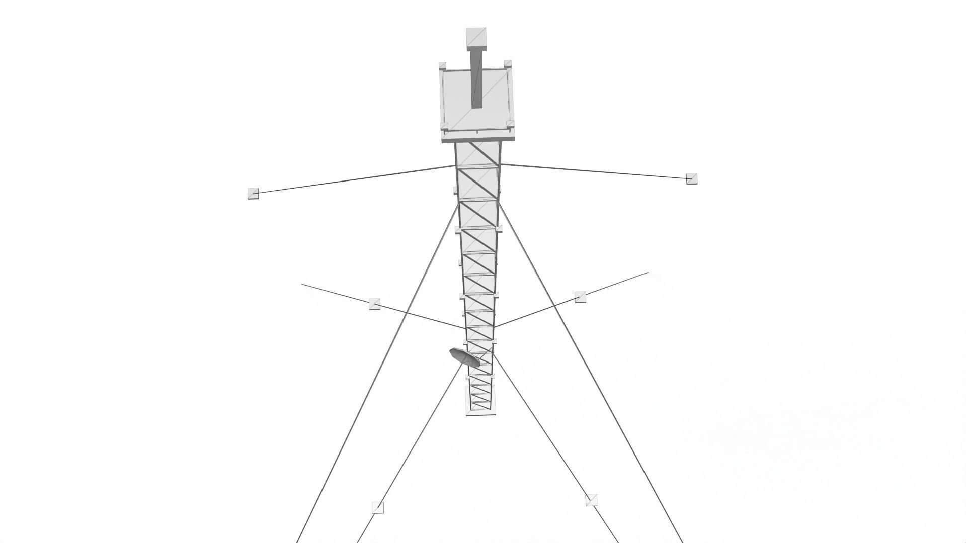 TV Tower - 3D Model by denlog