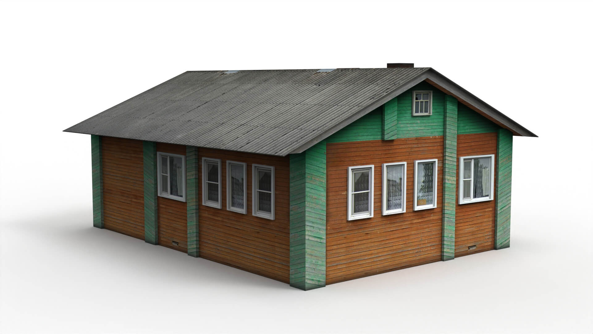 Village House - 3D Model by denlog