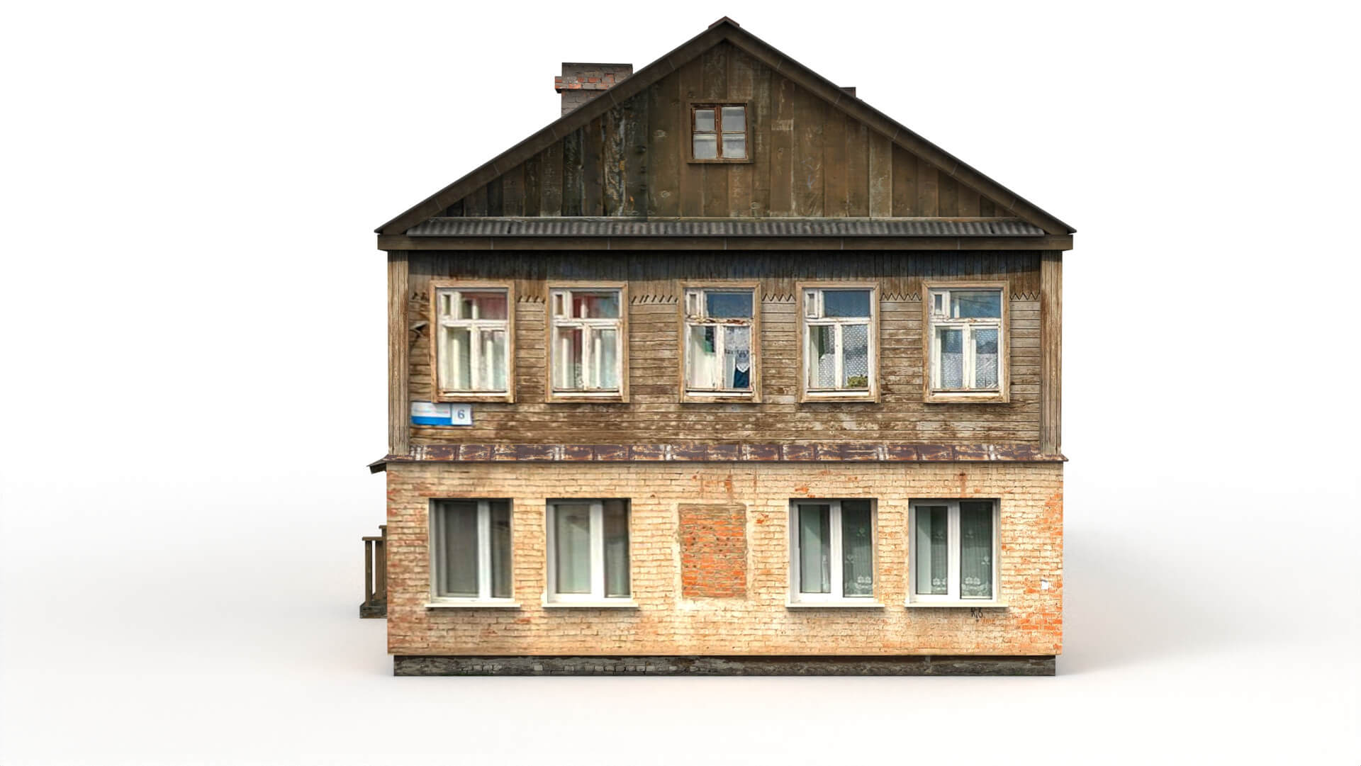 Village House - 3D Model by denlog