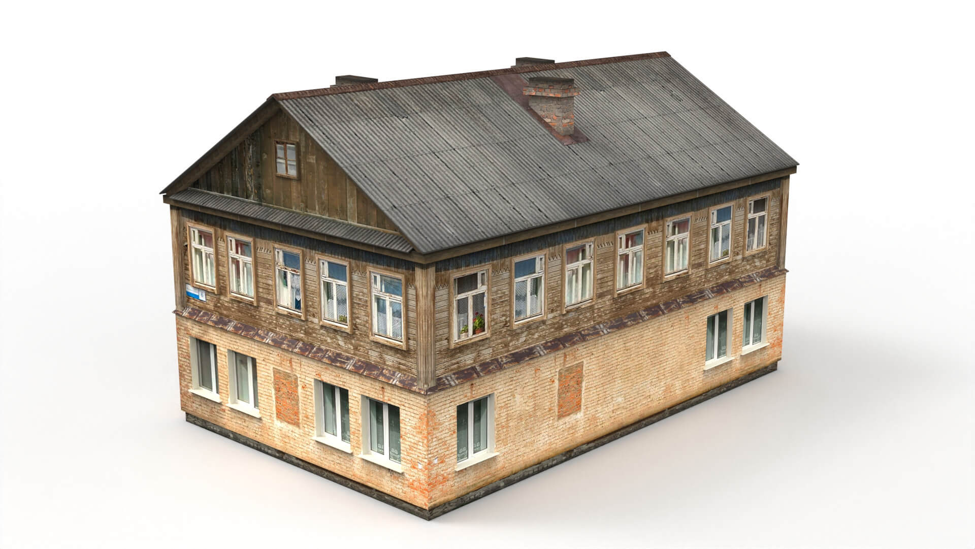 Village House - 3D Model by denlog