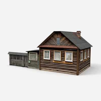 Village House - 3D Model by denlog