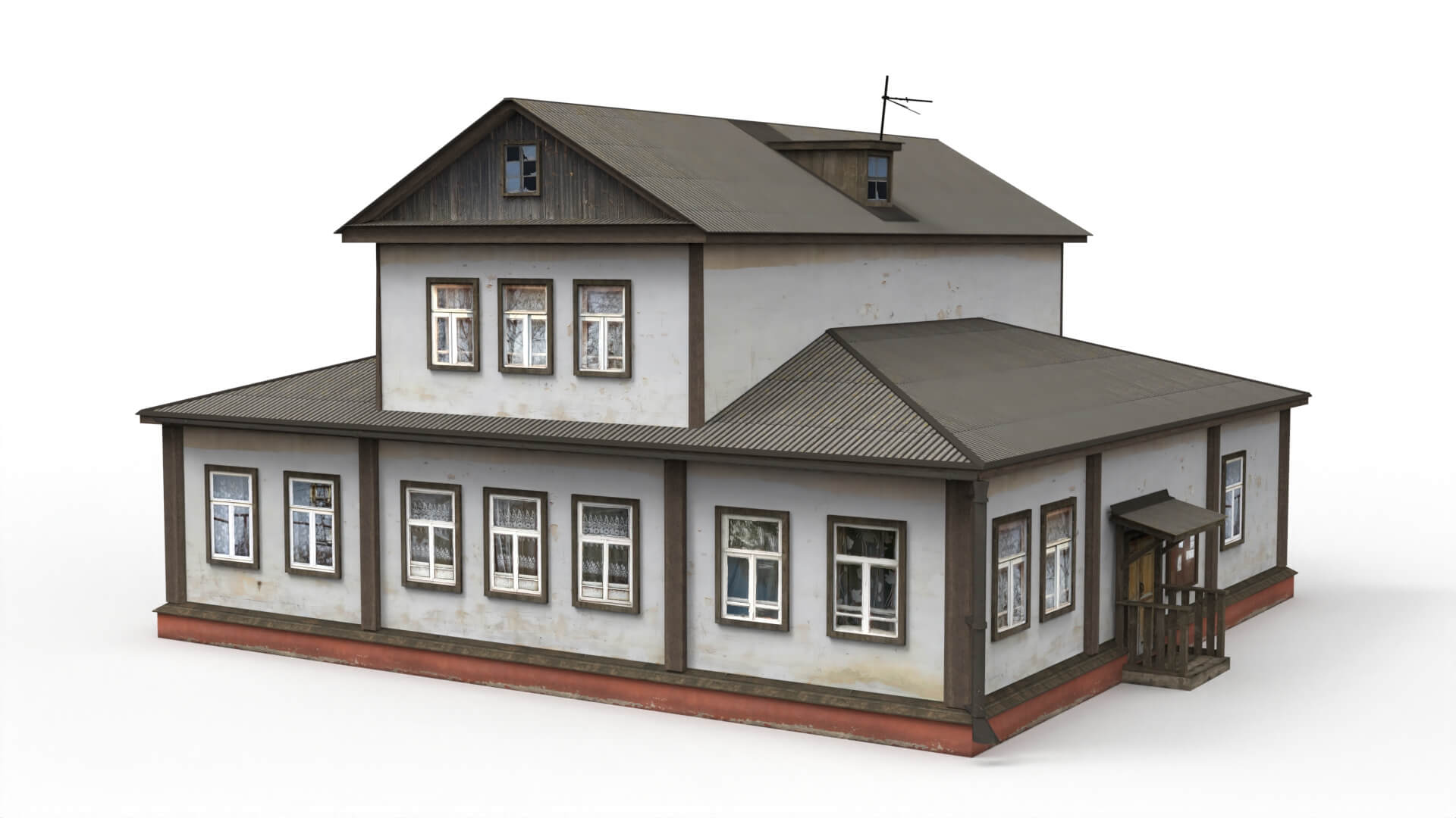 Village House - Free 3D Model by denlog
