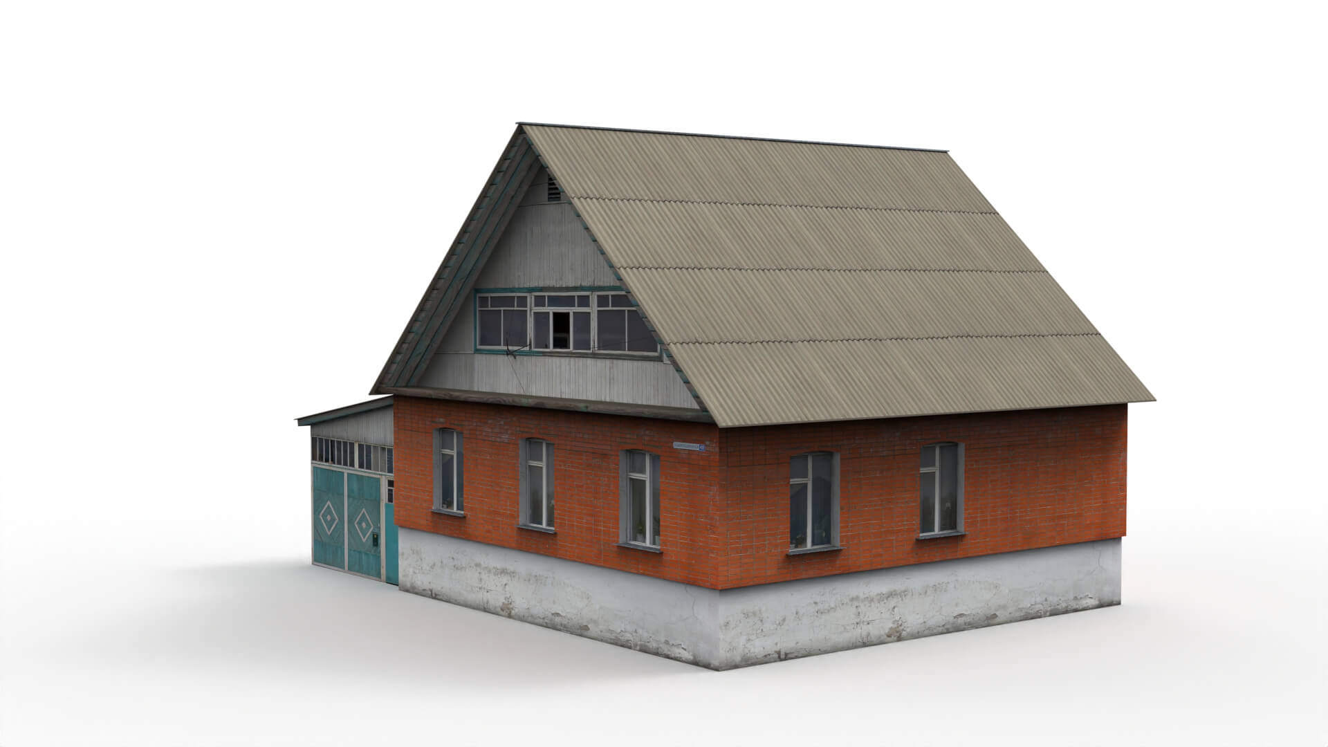 Village House - 3D Model by denlog