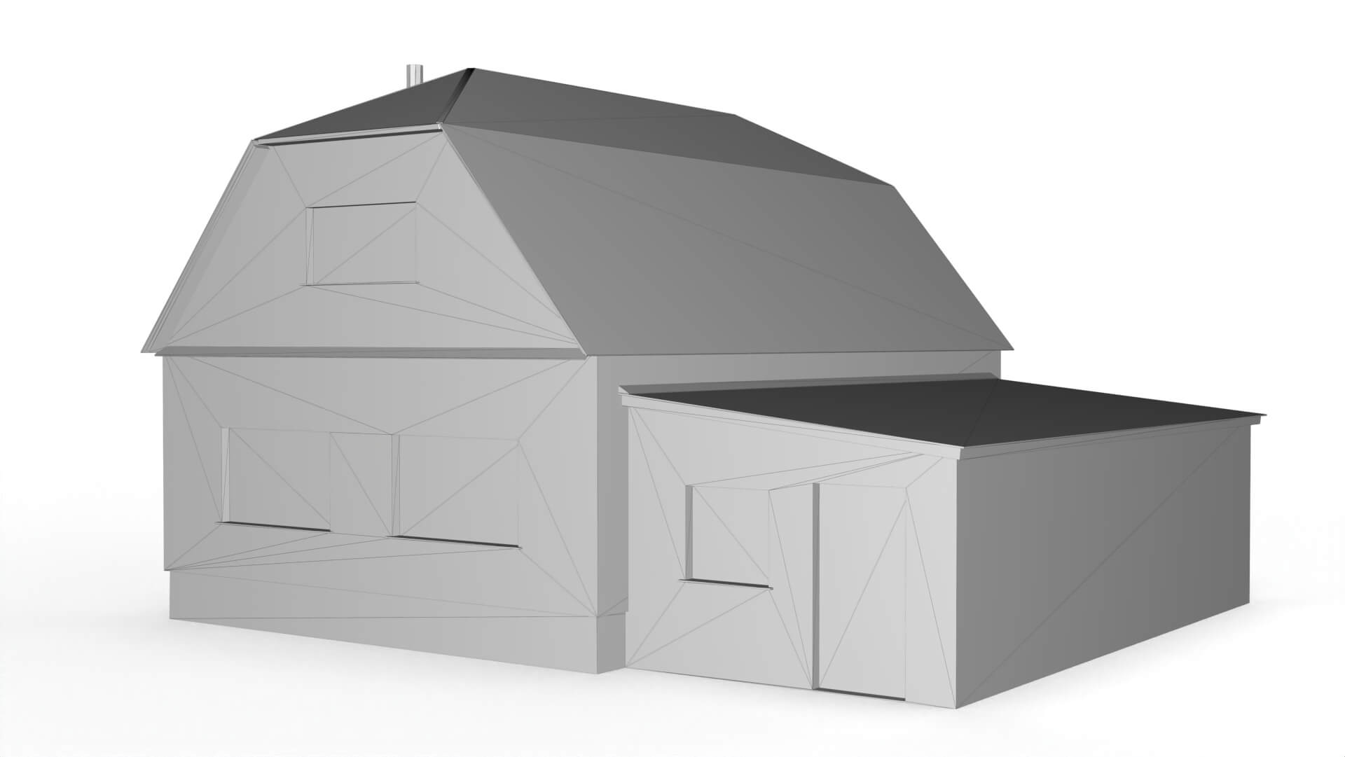 Village House - Free 3D Model by denlog