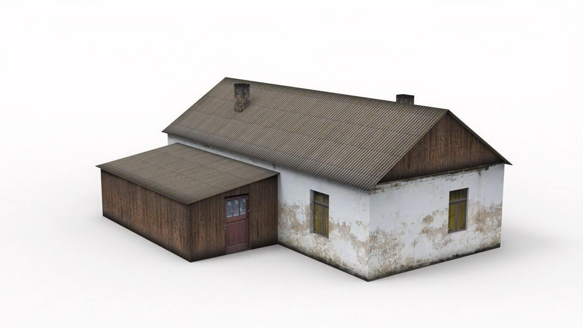Village House - Free 3D Model by denlog