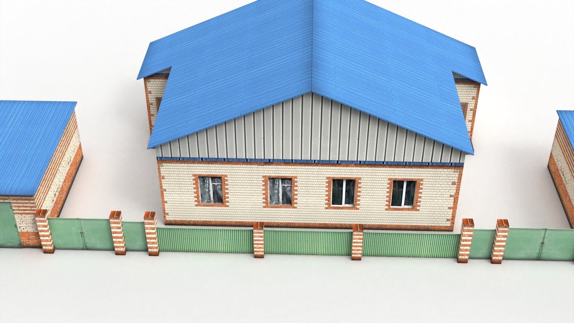 Village House - 3D Model by denlog