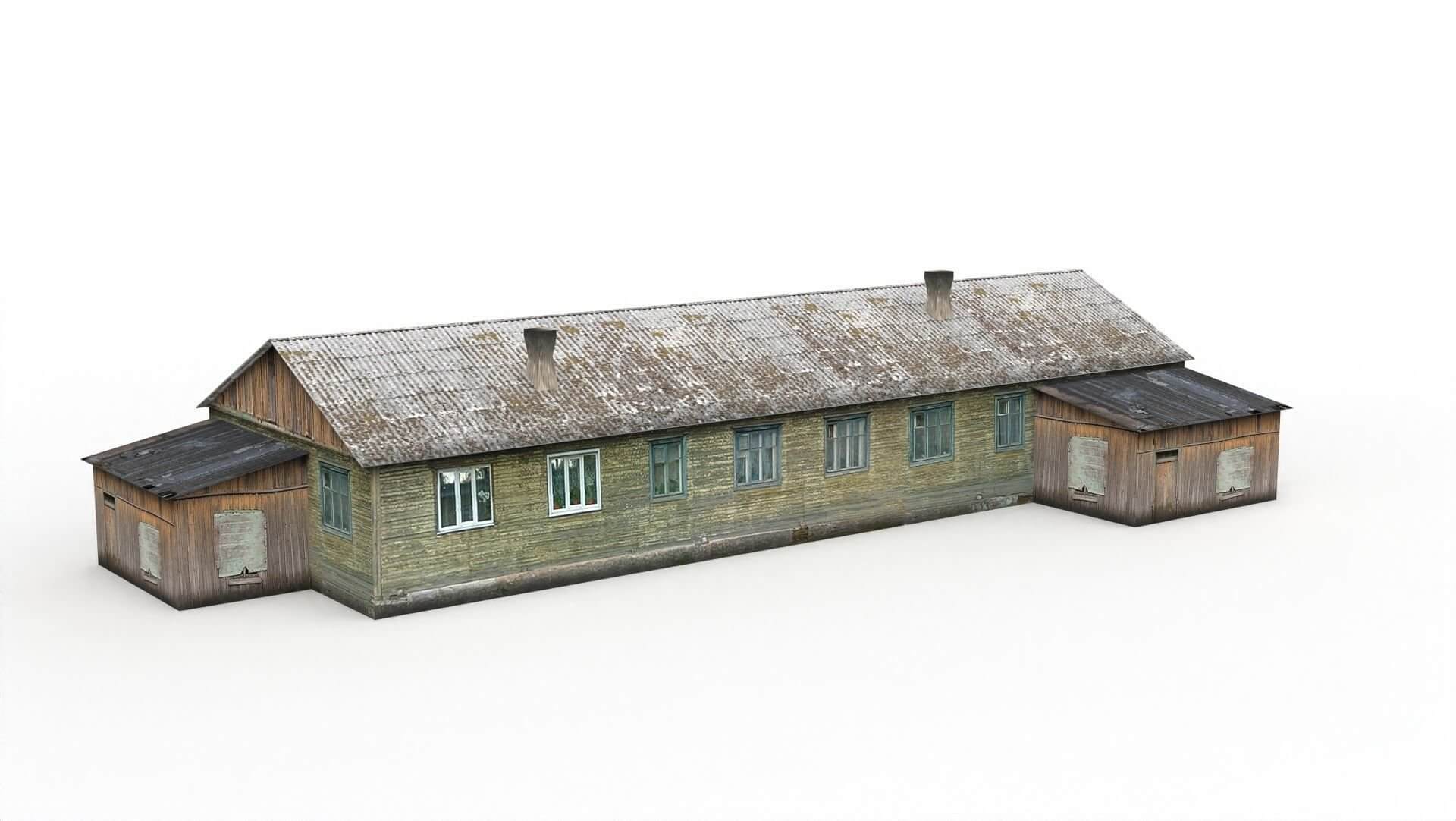 Village House - 3D Model by denlog