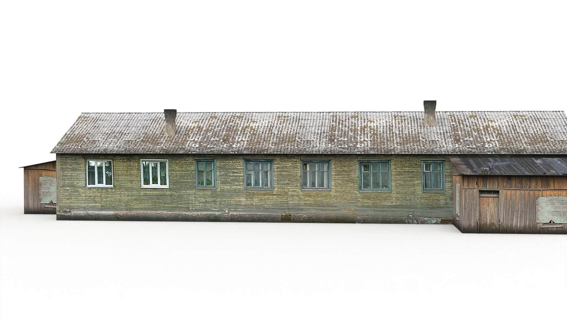 Village House - 3D Model by denlog