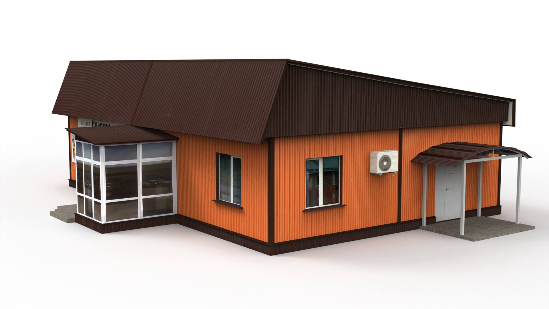 Village Shop - 3D Model by denlog