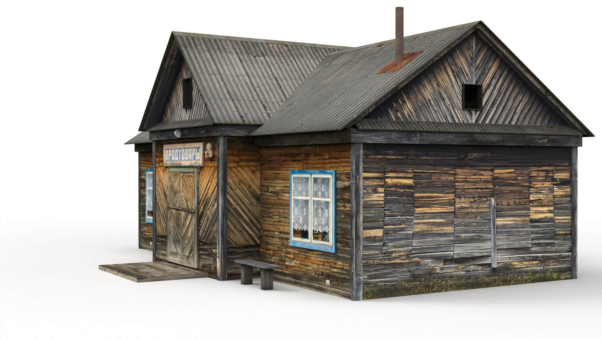 Village Shop - 3D Model by denlog