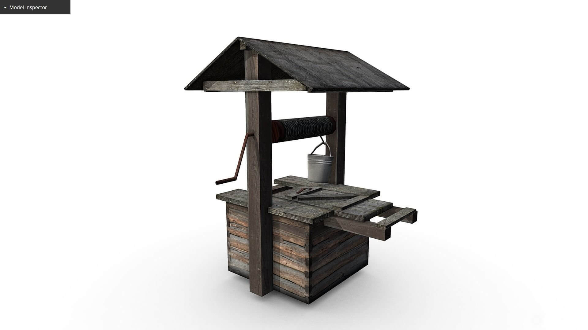 Well with Water - 3D Model by denlog