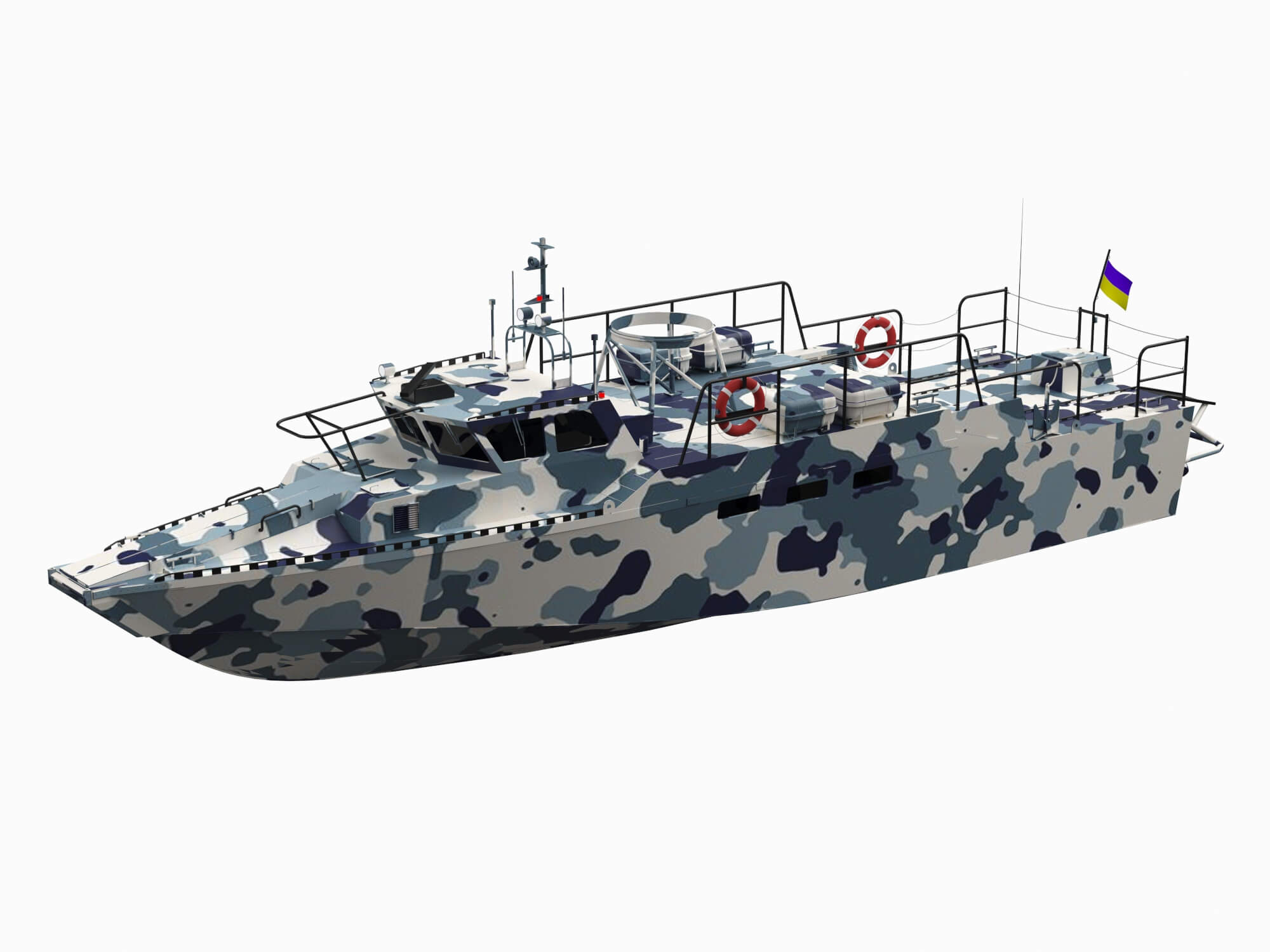 3D Combat Boat by DennyCG