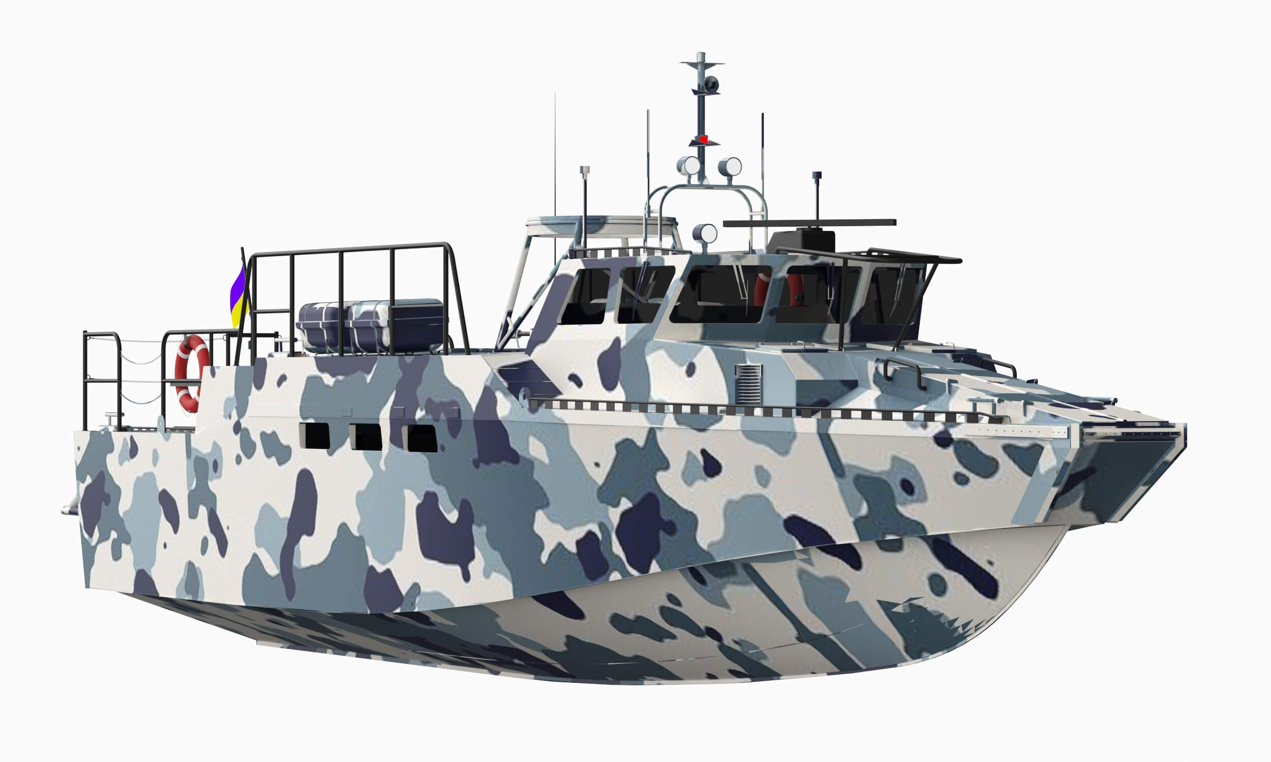 3D Combat Boat by DennyCG