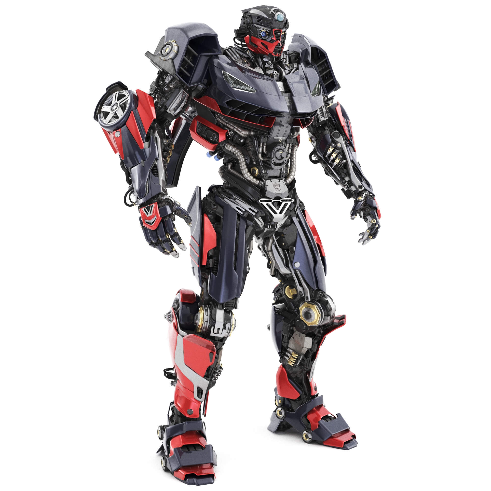 Transformers - Hot Rod 3D Model by DennyCG