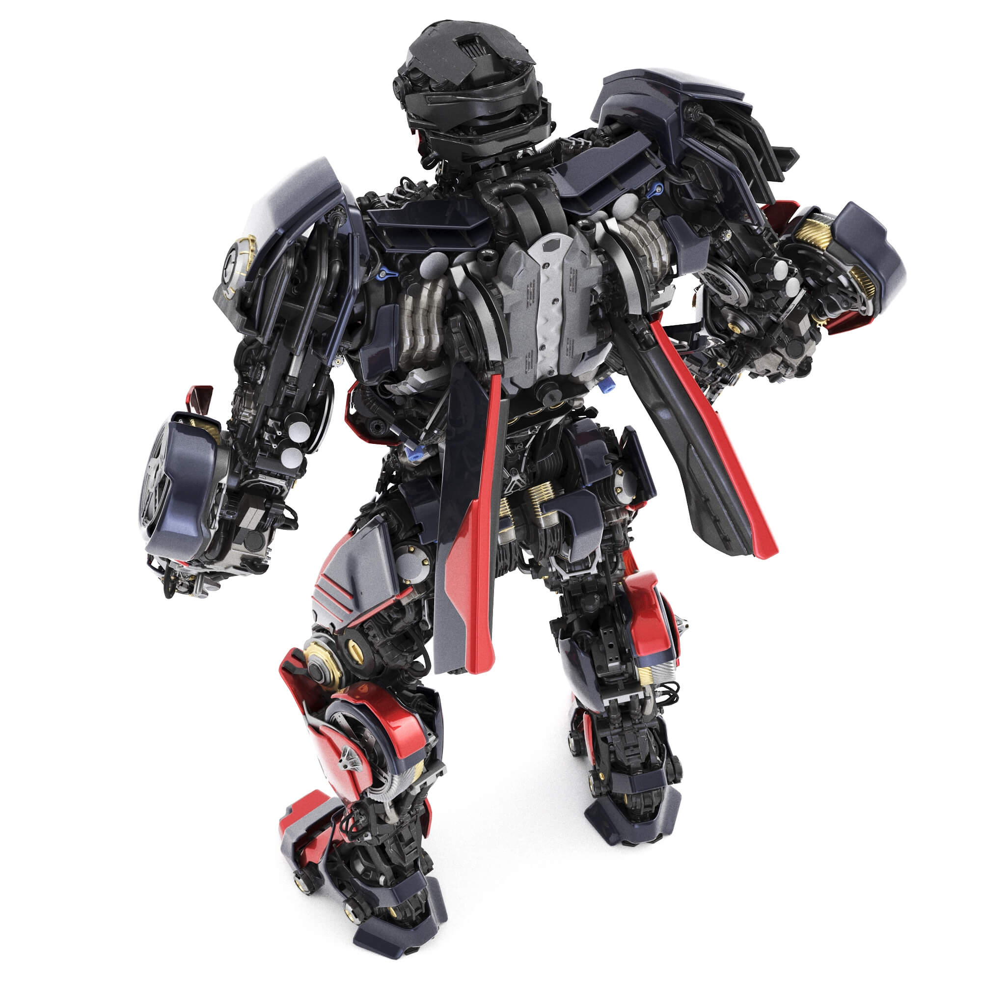 Transformers - Hot Rod 3D Model by DennyCG