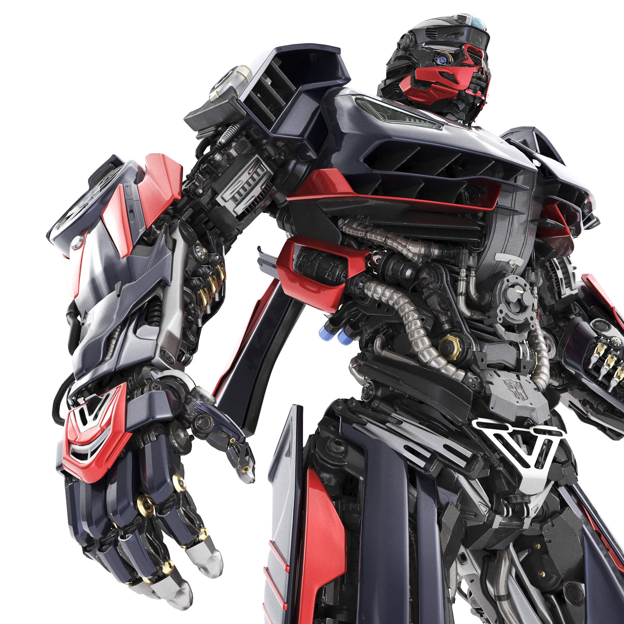 Transformers - Hot Rod 3D Model by DennyCG