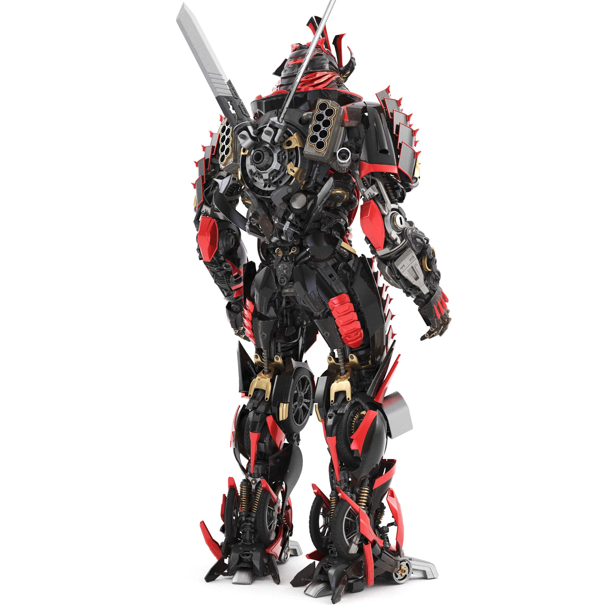 Transformers - Drift 3D Model by DennyCG