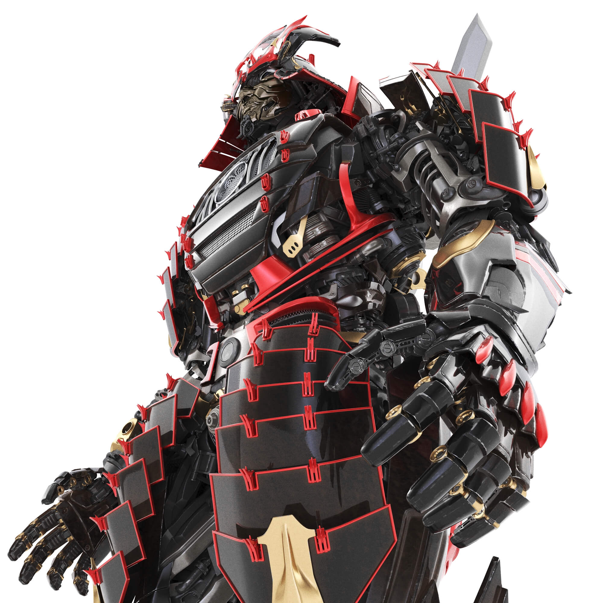 Transformers - Drift 3D Model by DennyCG