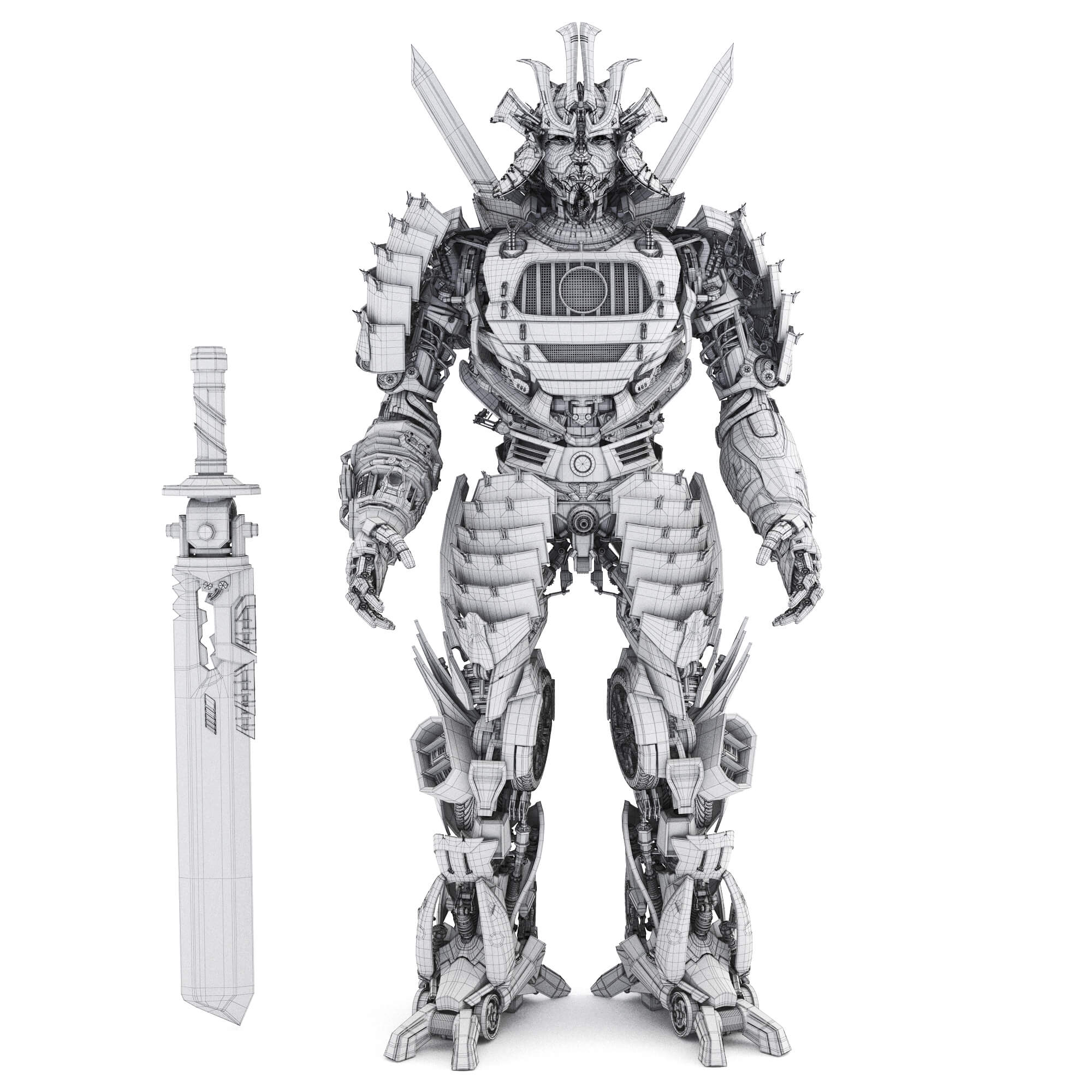 Transformers - Drift 3D Model by DennyCG