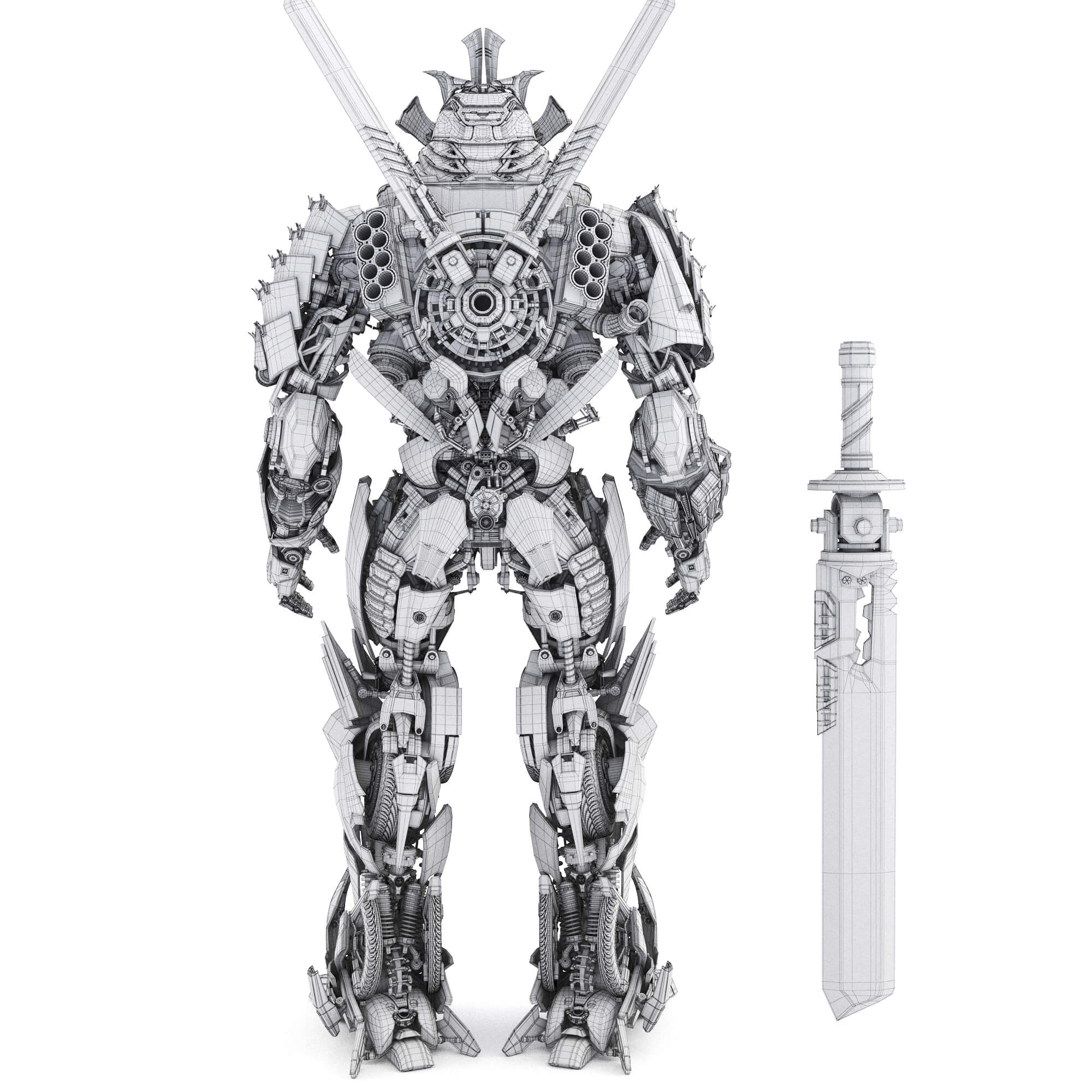 Transformers - Drift 3D Model by DennyCG