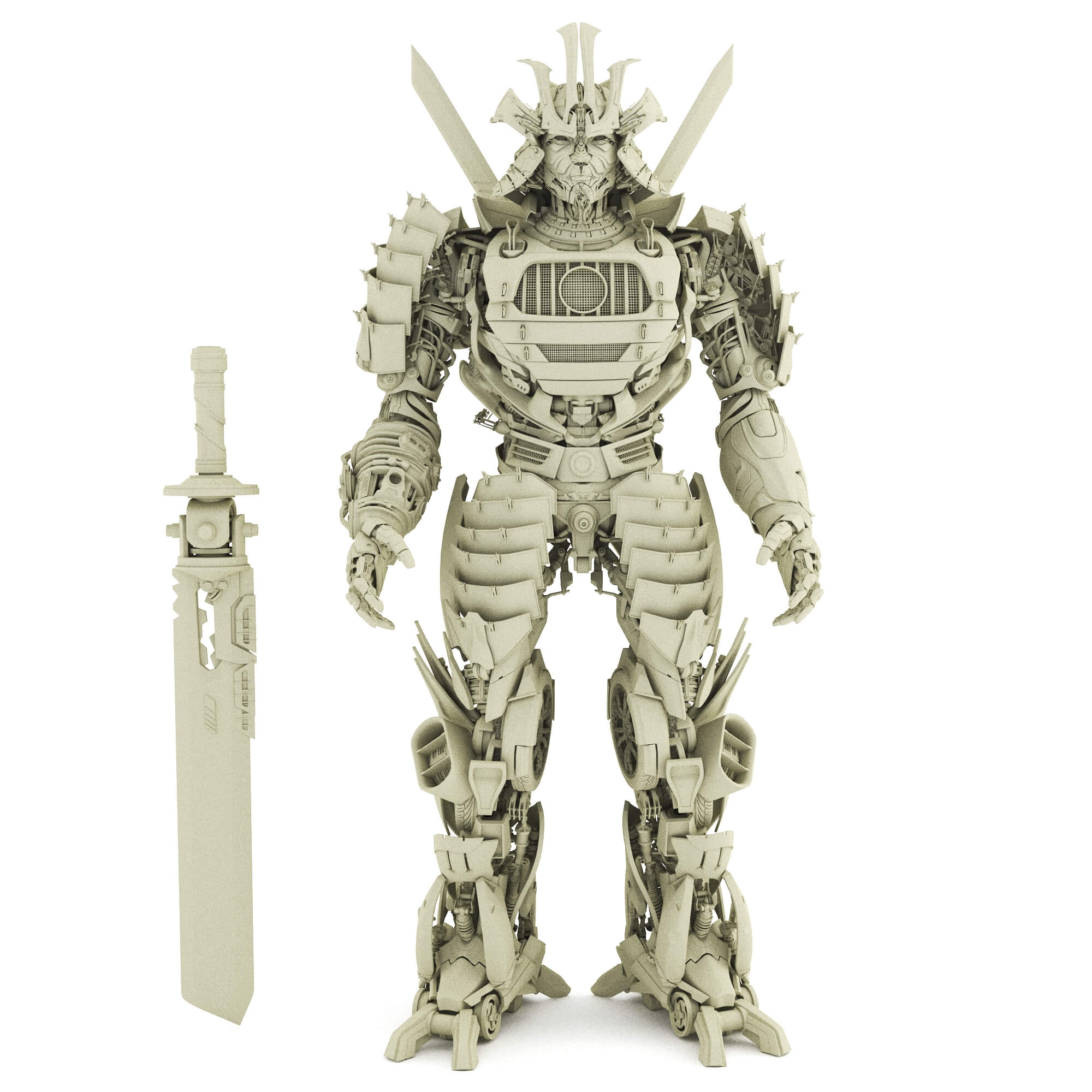 Transformers - Drift 3D Model by DennyCG