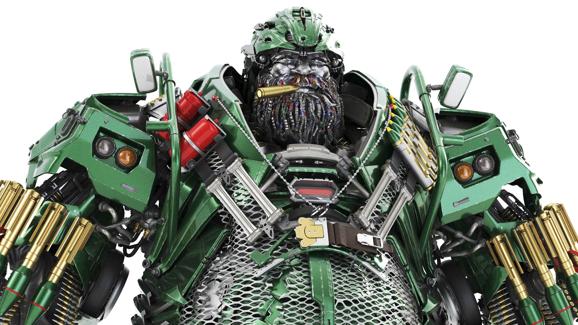 Transformers - Hound 3D Model by DennyCG