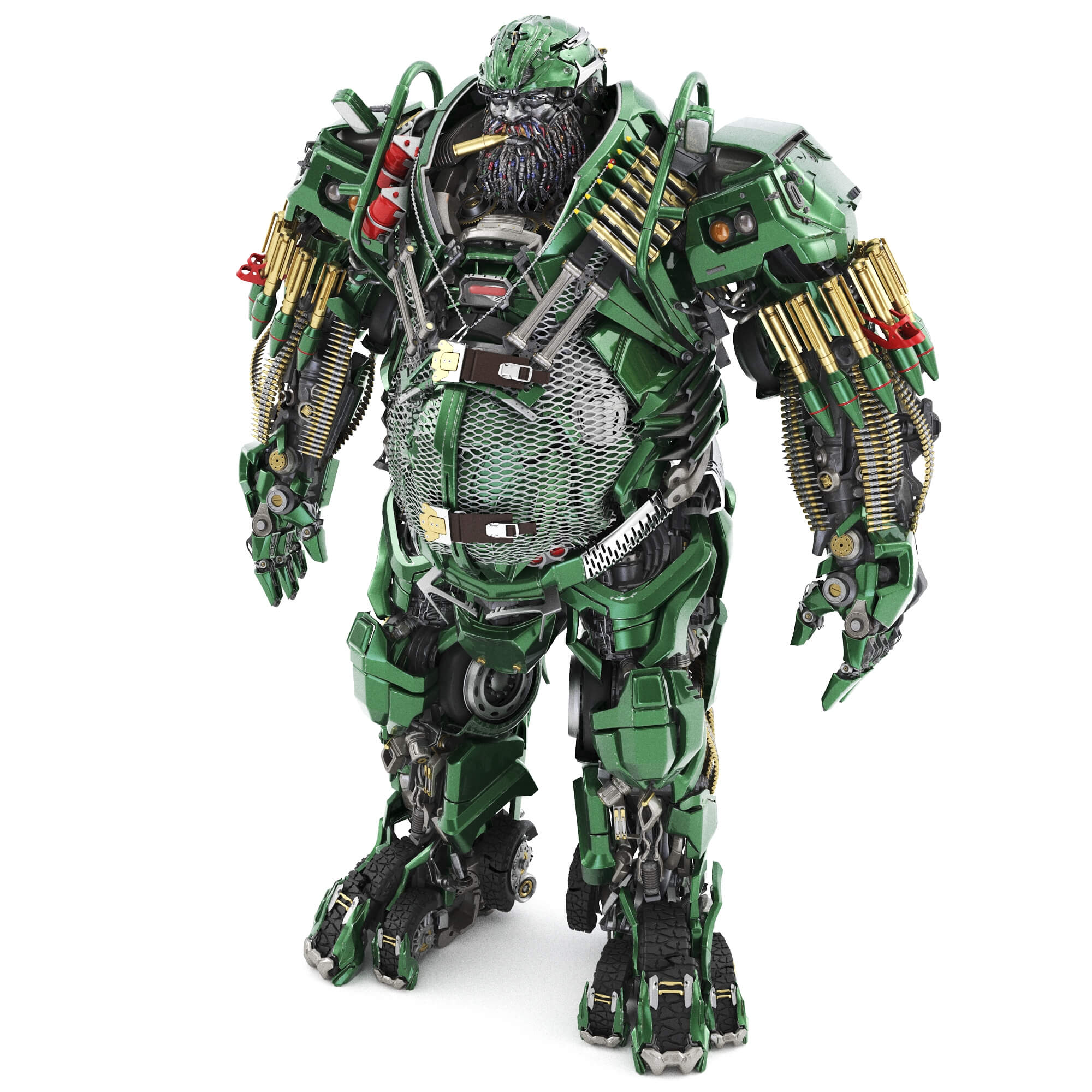 Transformers - Hound 3D Model by DennyCG