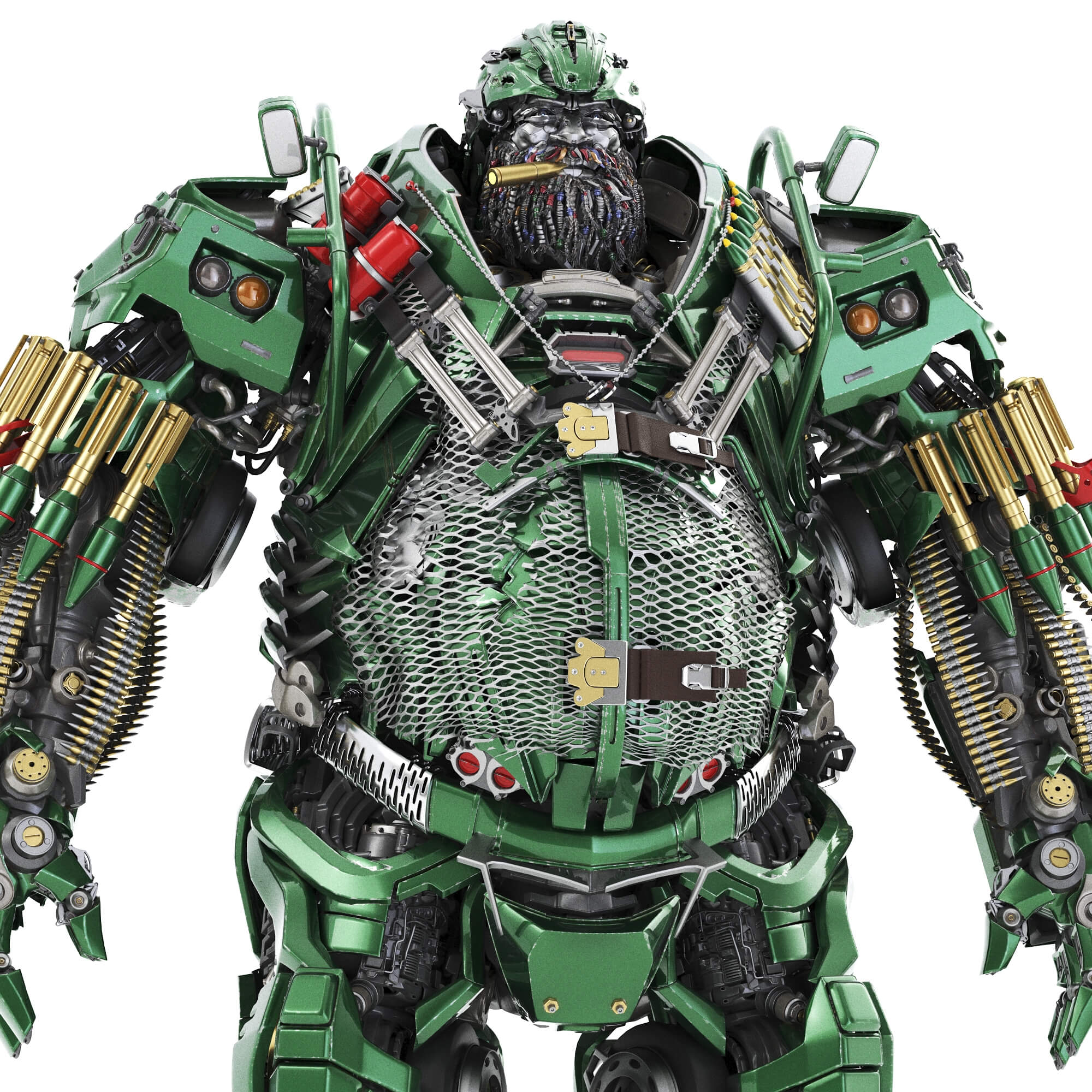 Transformers - Hound 3D Model by DennyCG