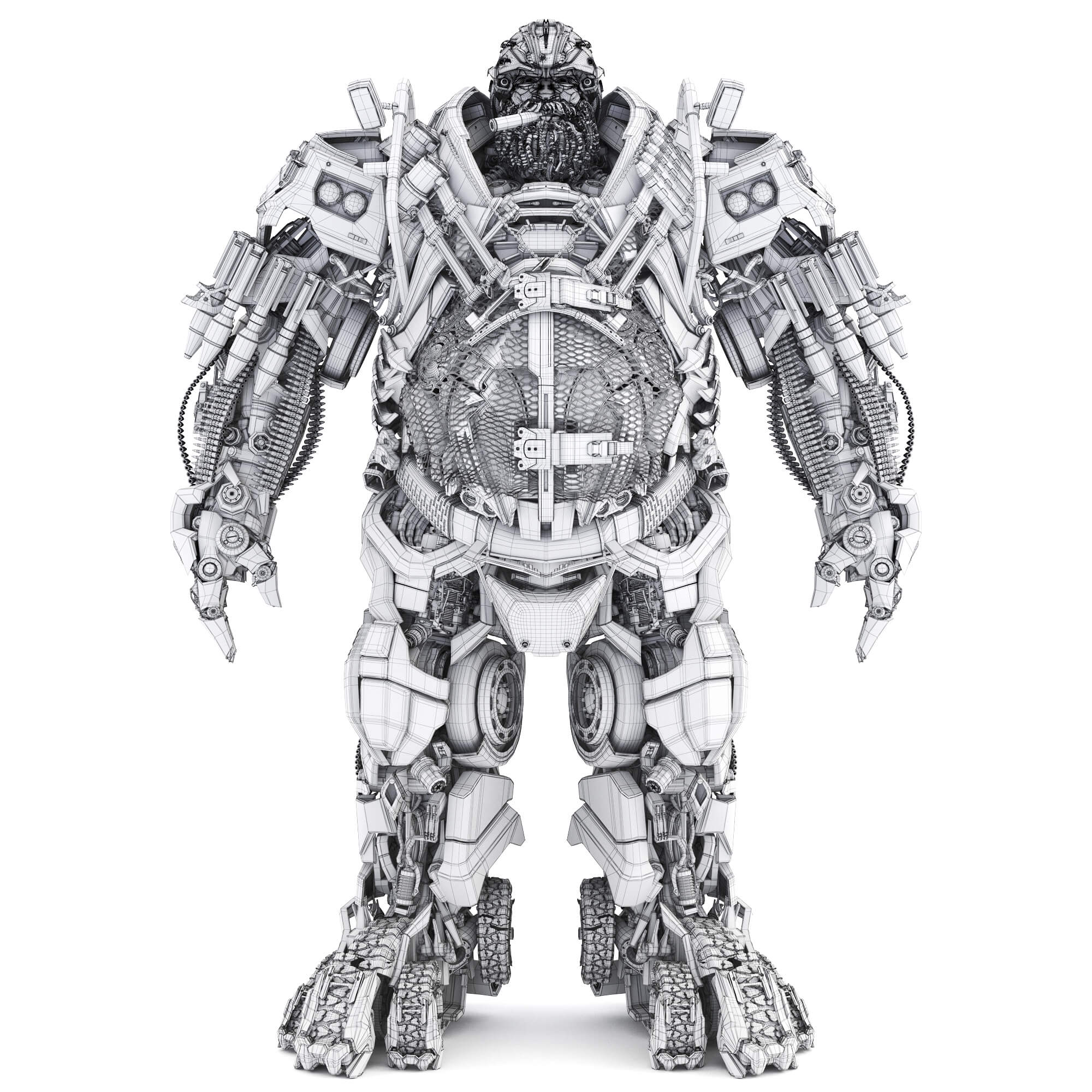 Transformers - Hound 3D Model by DennyCG