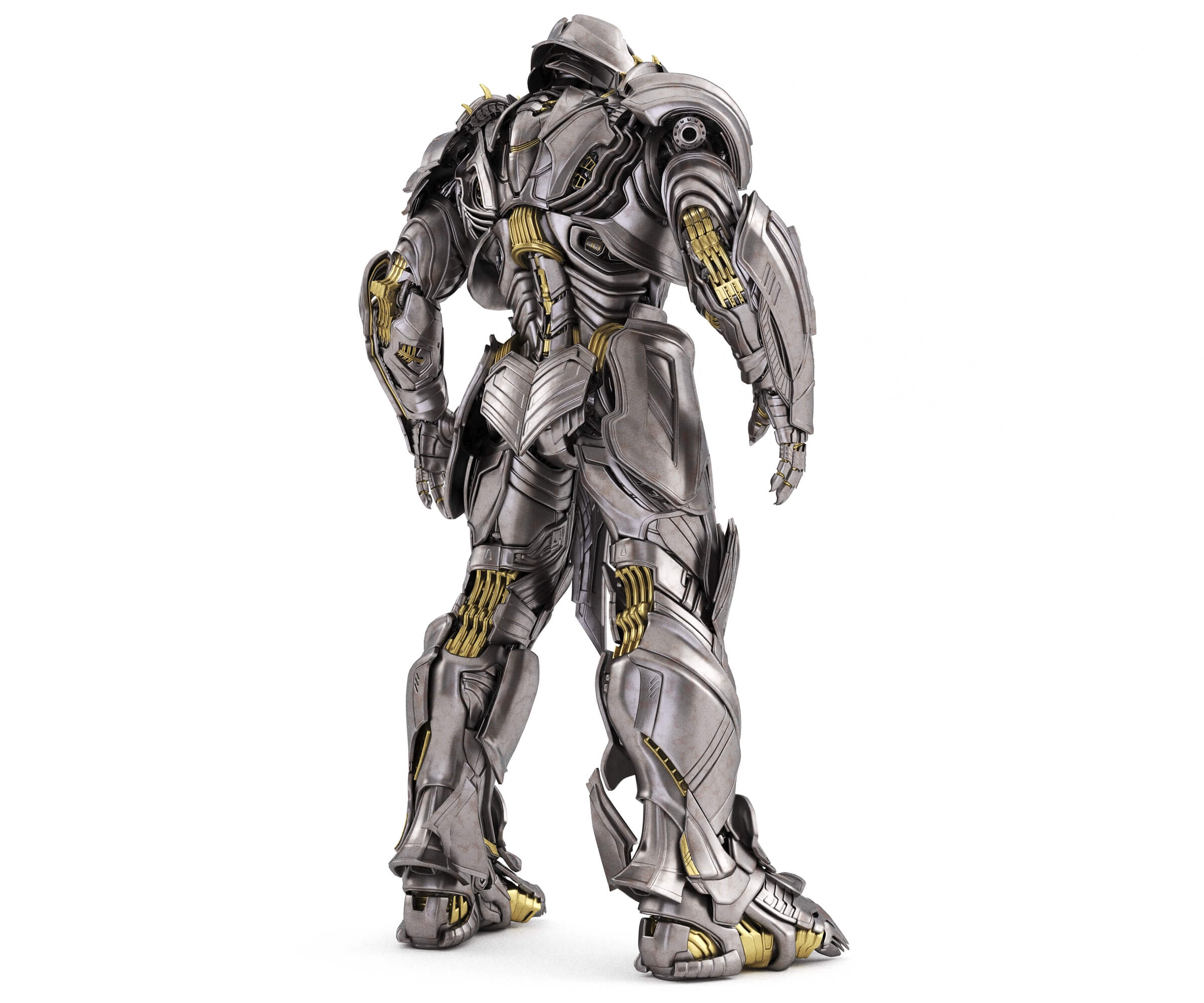 Transformers - Megatron 3D Model by DennyCG