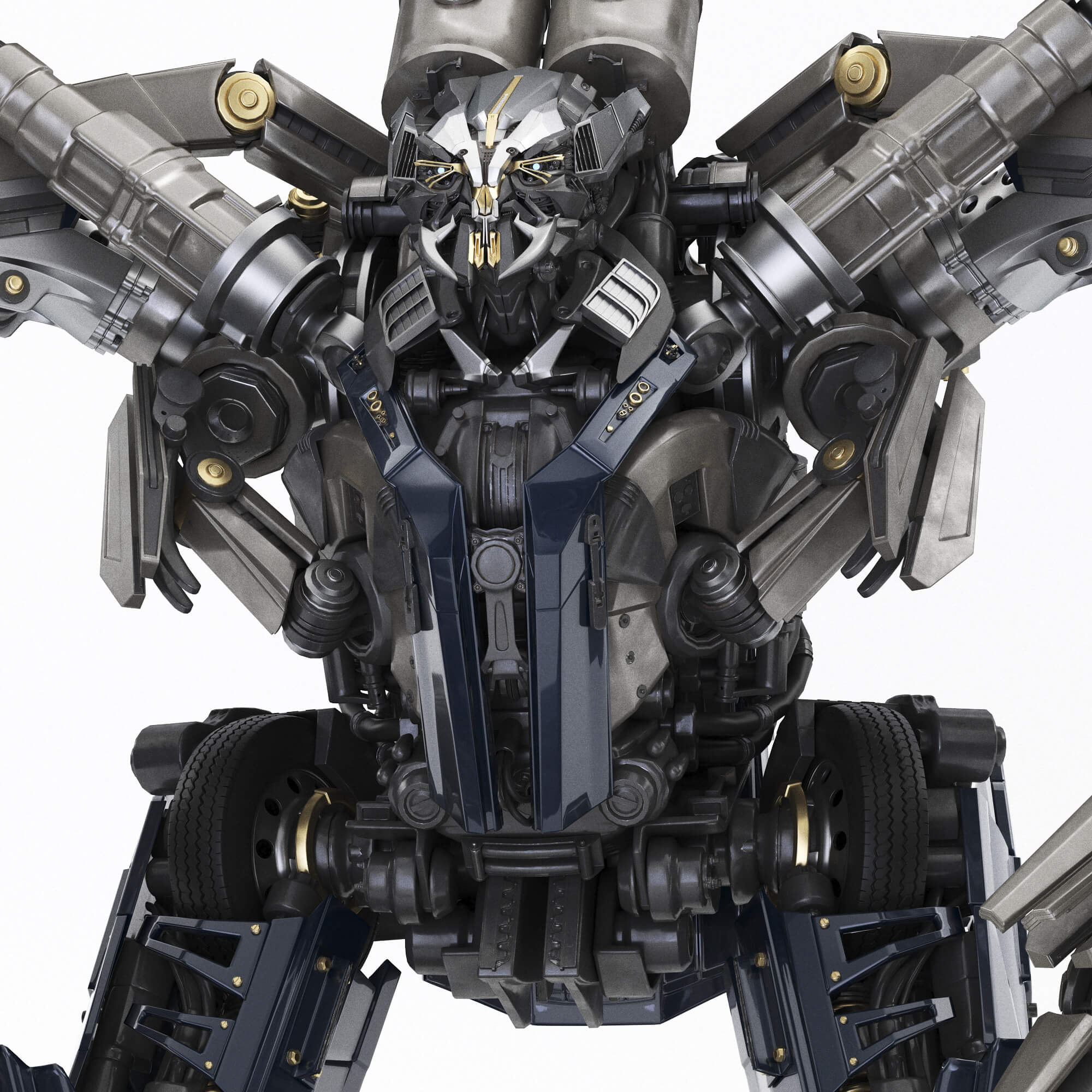 3D Robot Mixmaster by DennyCG