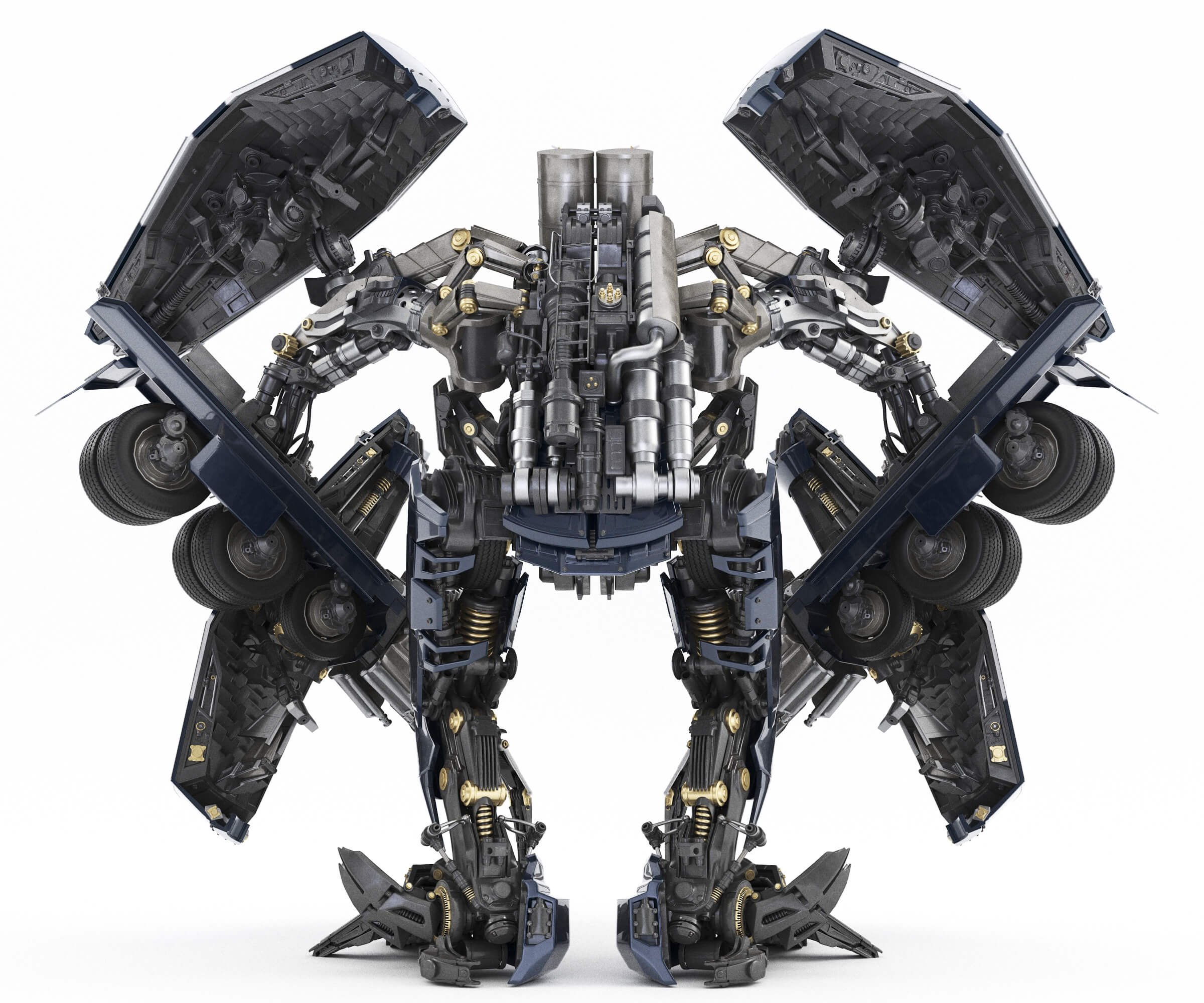 Transformers - Mixmaster 3D Model by DennyCG
