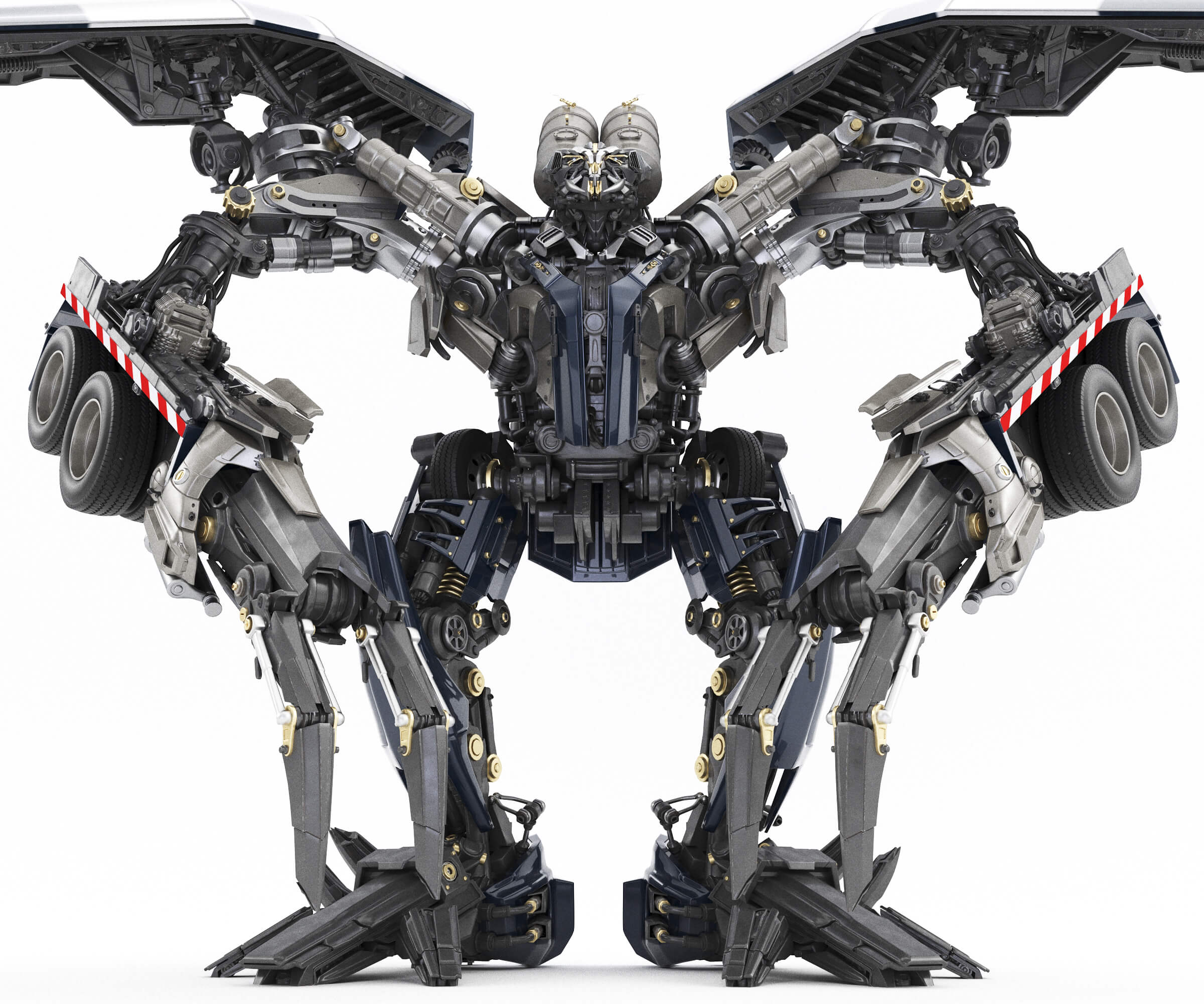 Transformers - Mixmaster 3D Model by DennyCG