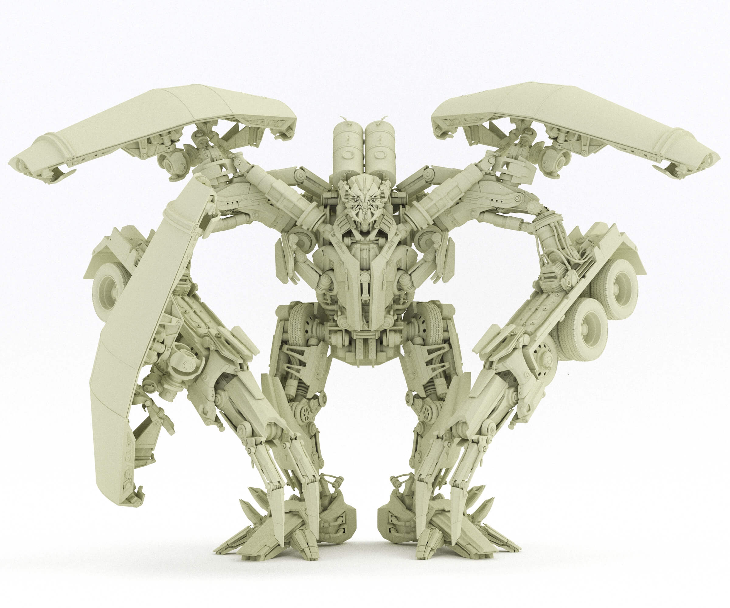 3D Robot Mixmaster by DennyCG